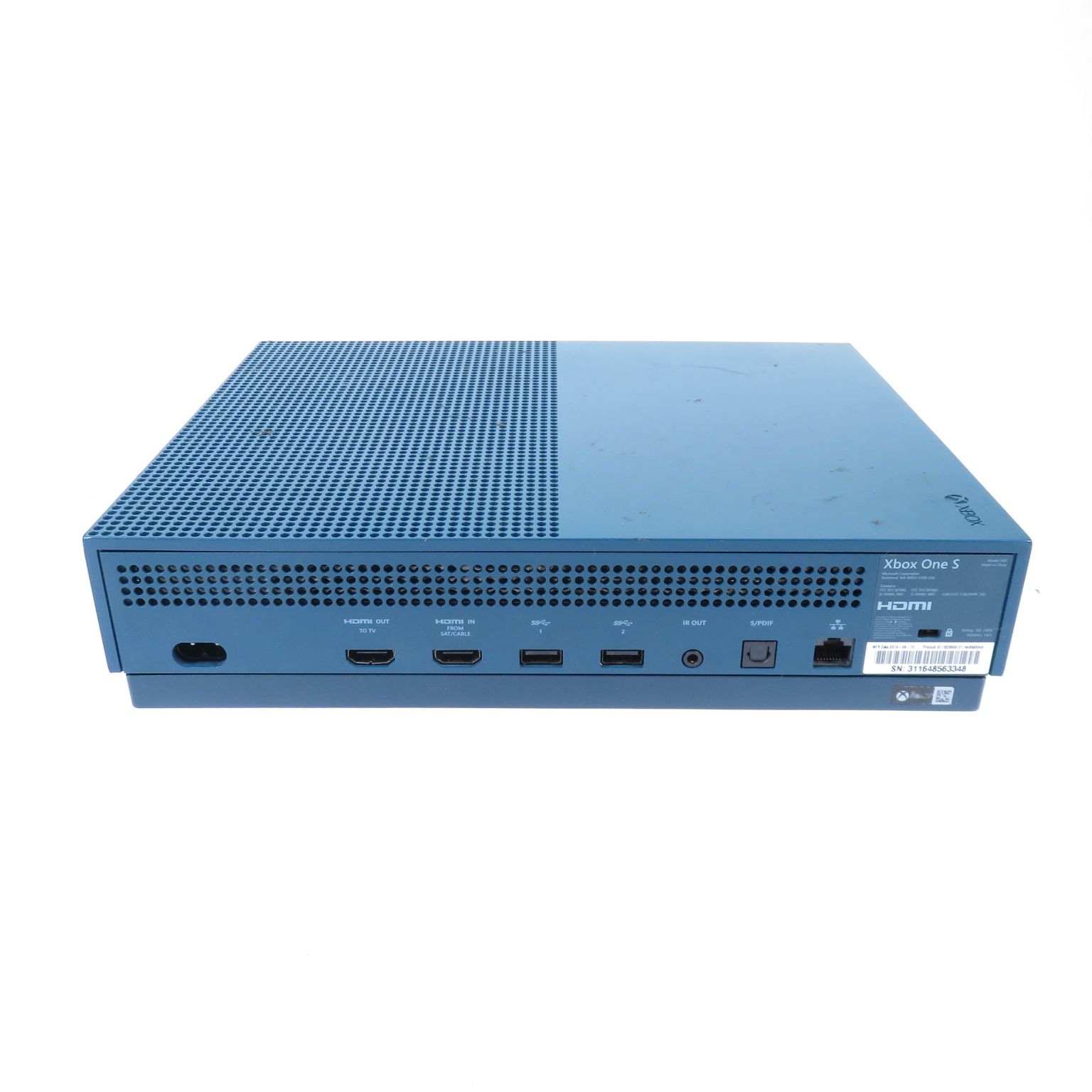 Blue xbox one s console store