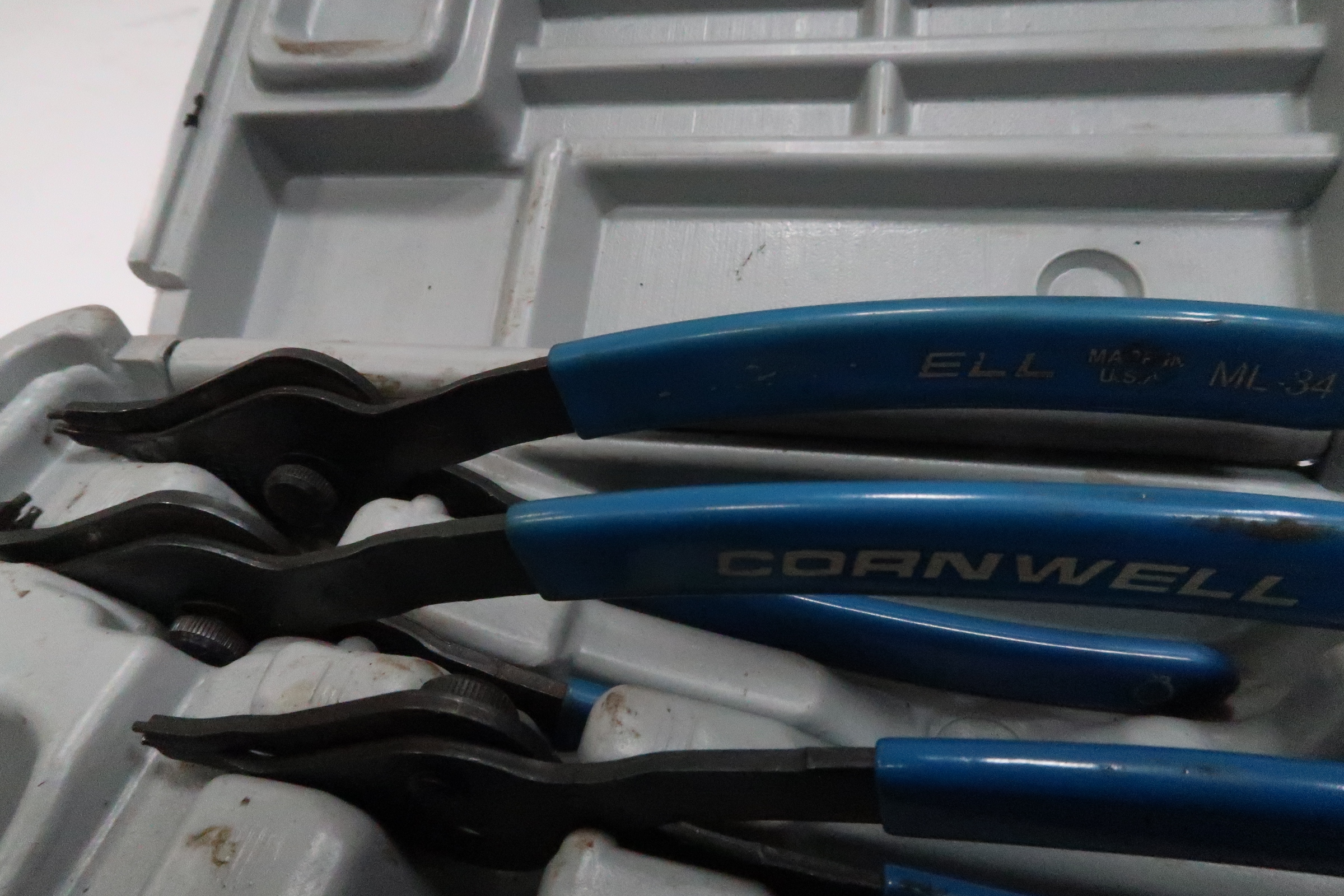 Cornwell snap ring pliers store