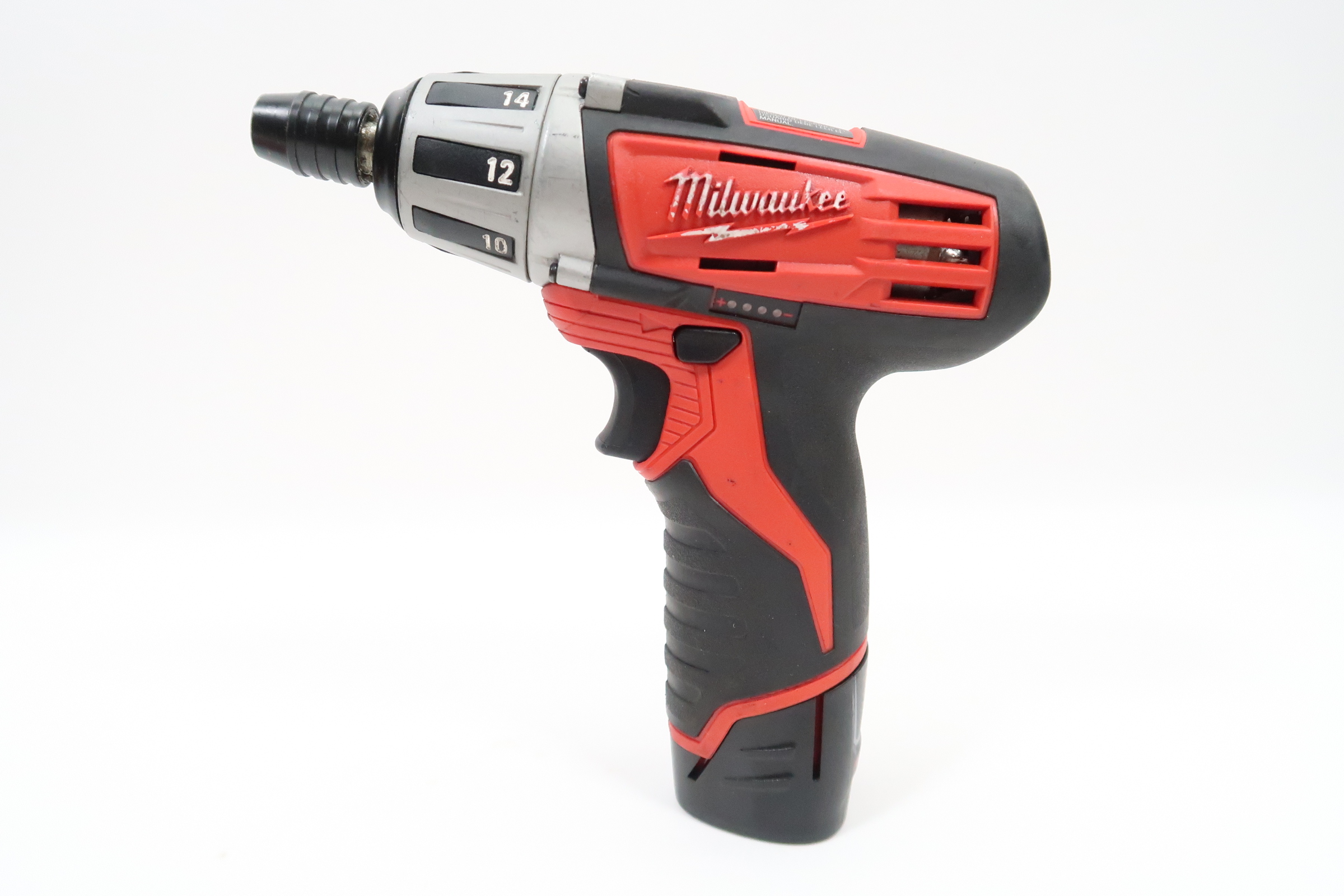 Milwaukee 2401 20 M12 12 Volt Lithium Ion Cordless 1 4 in. Hex Screwdriver
