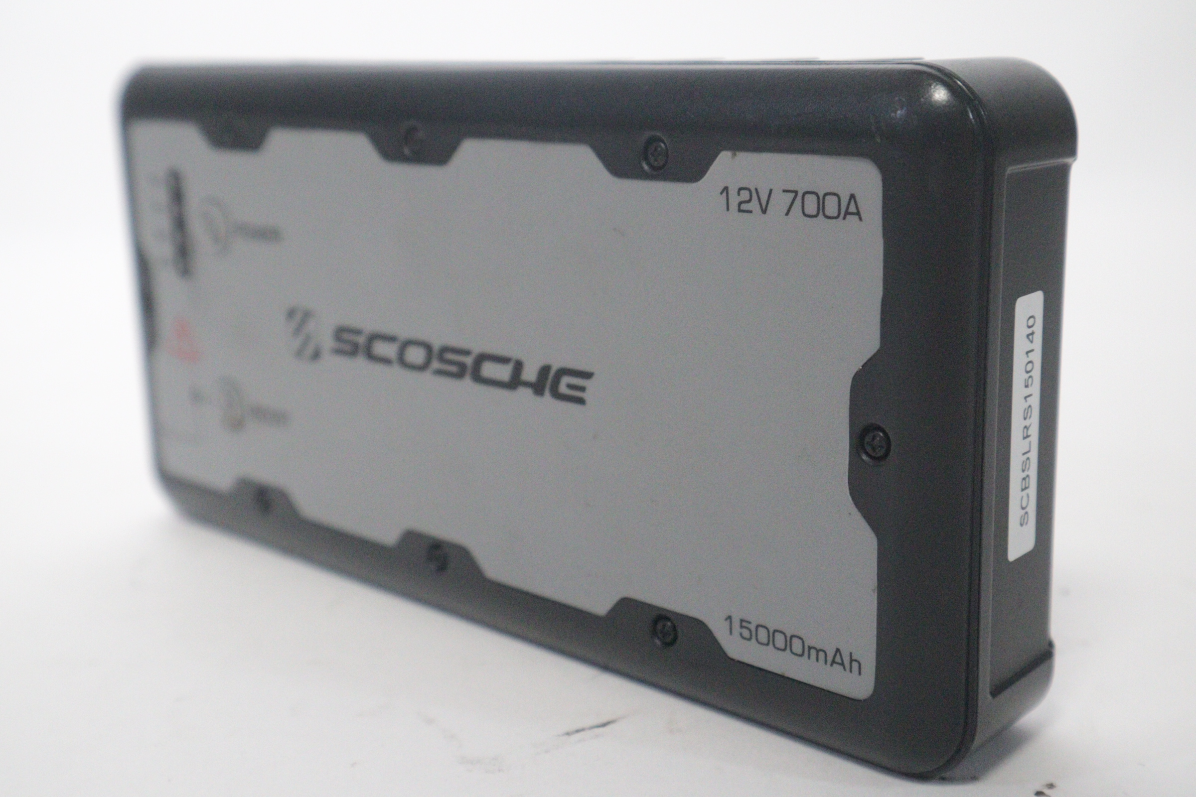 Scosche PowerUp 700 PBJ700 700 Amp Portable Car Jump Starter USB Power Bank 0140