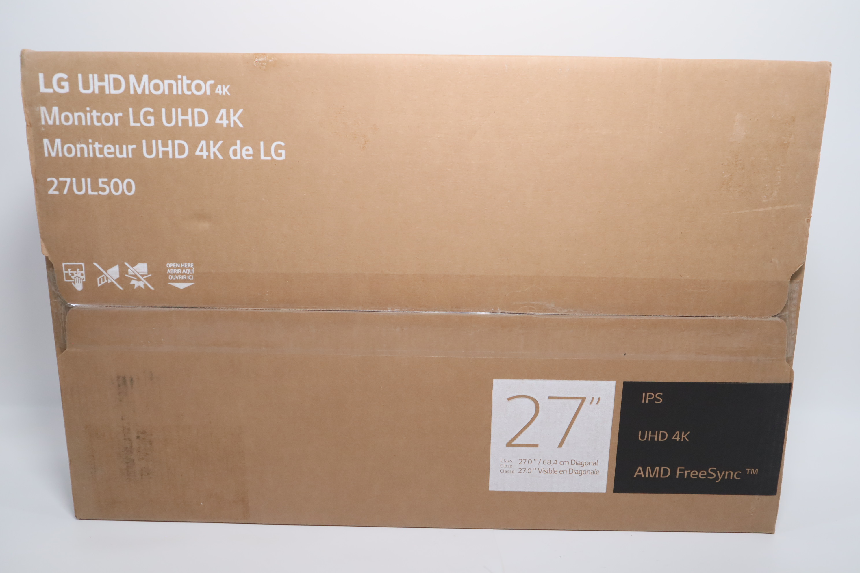 LG 27UL500-W 27'' Diagonal Class 4K UHD IPS LED Computer Monitor 2747 ...