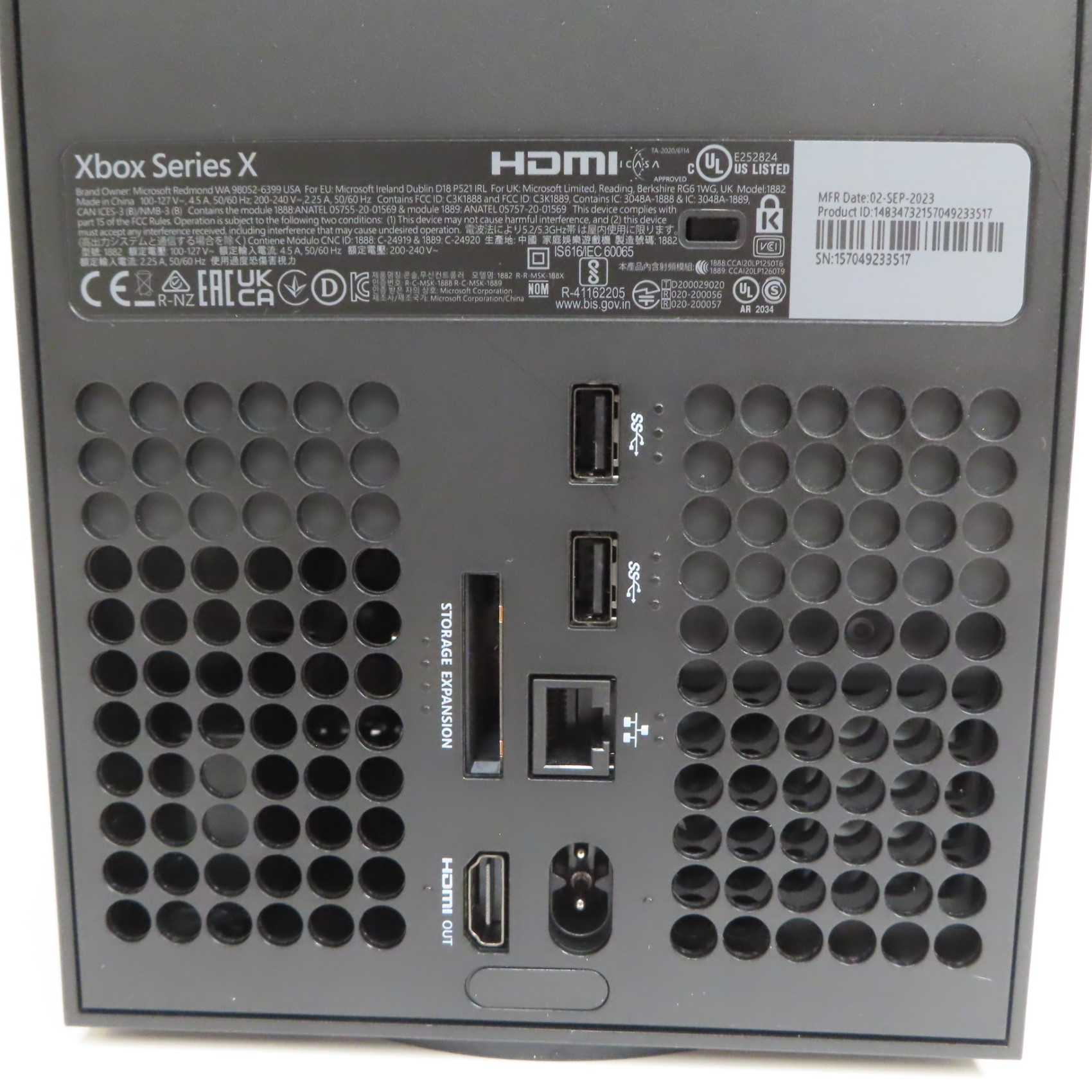 Microsoft Xbox Series X 1882 1882 1TB 4K Video Game Console Video Game ...