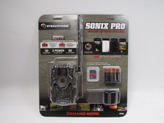 Stealth Cam Sonix Pro STC-SXPWC 26 MP LED Cellular Trail/Game Cam ...
