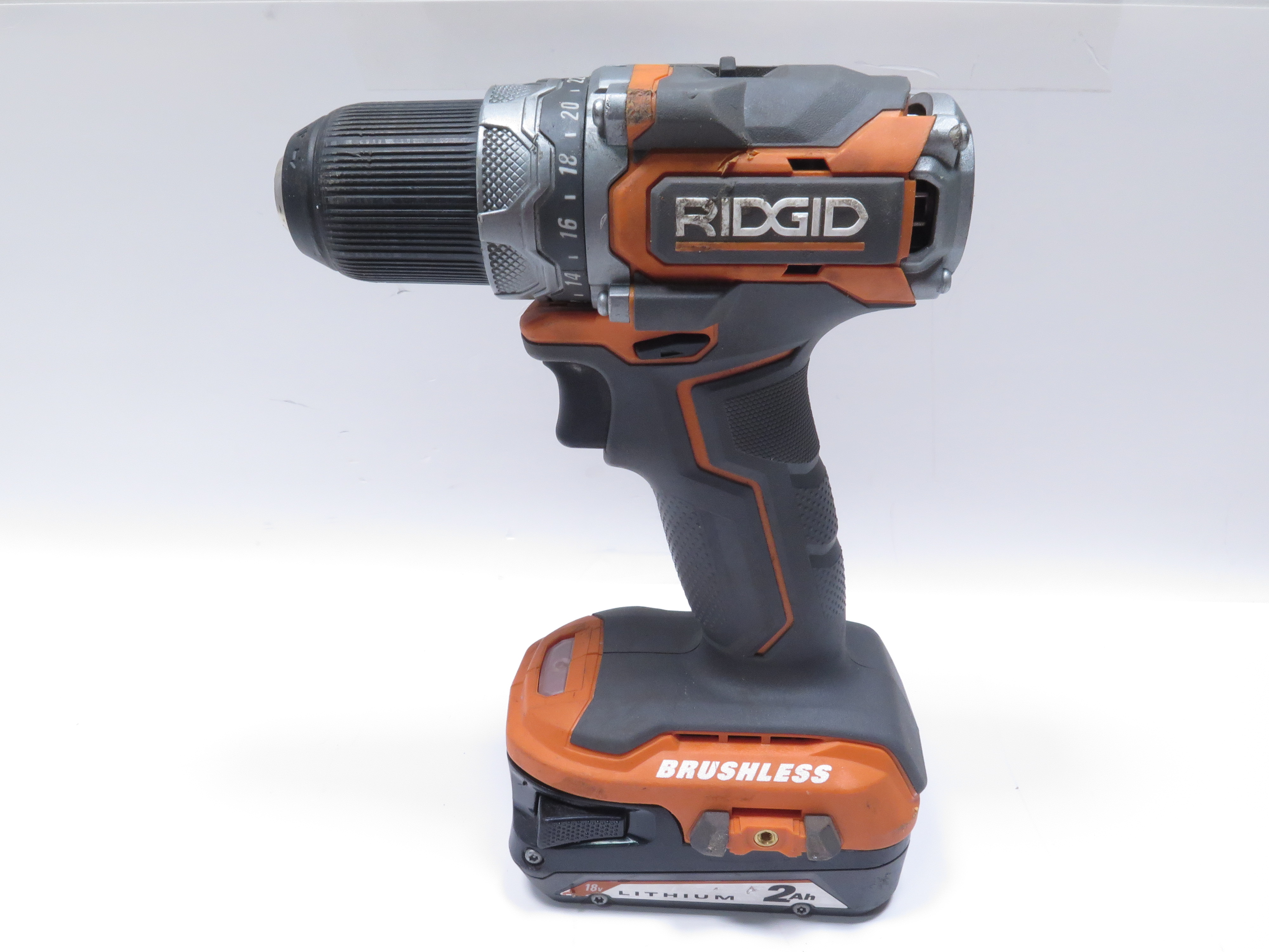 Ridgid R8701 18V Brushless SubCompact Cordless 1/2 in. Drill Driver Kit ...