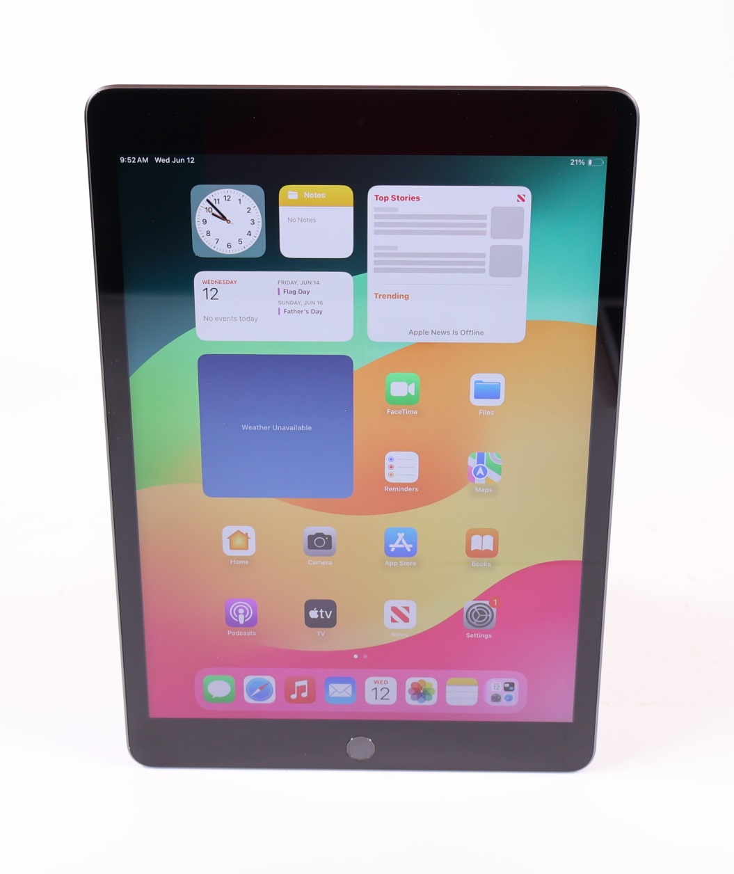 Apple iPad MK2K3LL/A A2602 10.2" 9th Gen (Wi-Fi Only) 64GB Storage Tablet