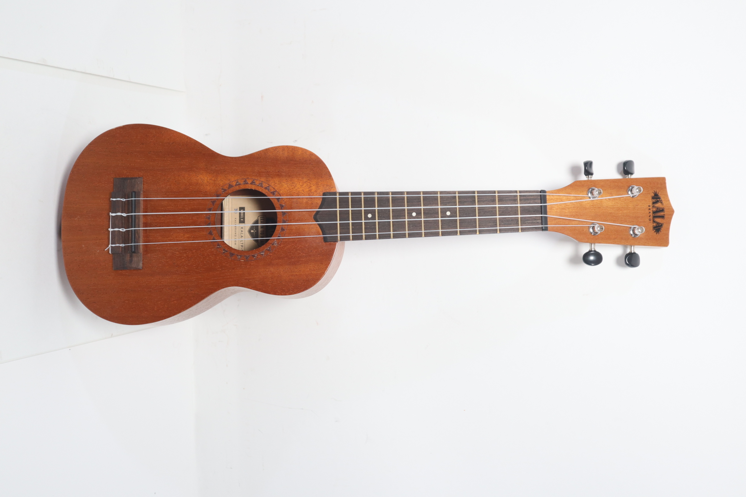 Kala Learn To Play KALA-LTP-S Natural 4-String Mahogany Soprano Ukulele 907