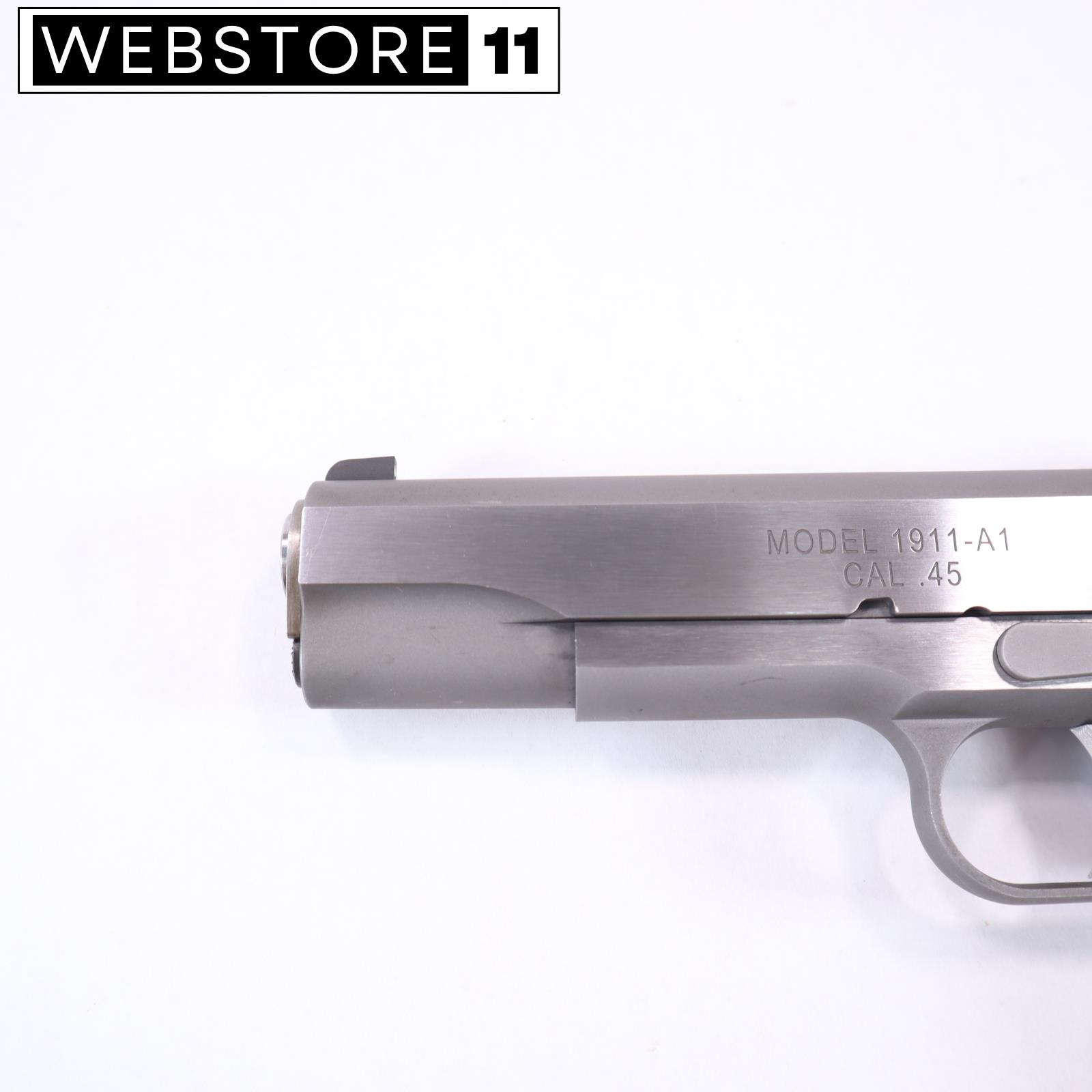 Springfield Armory 1911-A1 Mil Spec SS .45 ACP 5" Semi-Automatic Pistol ...