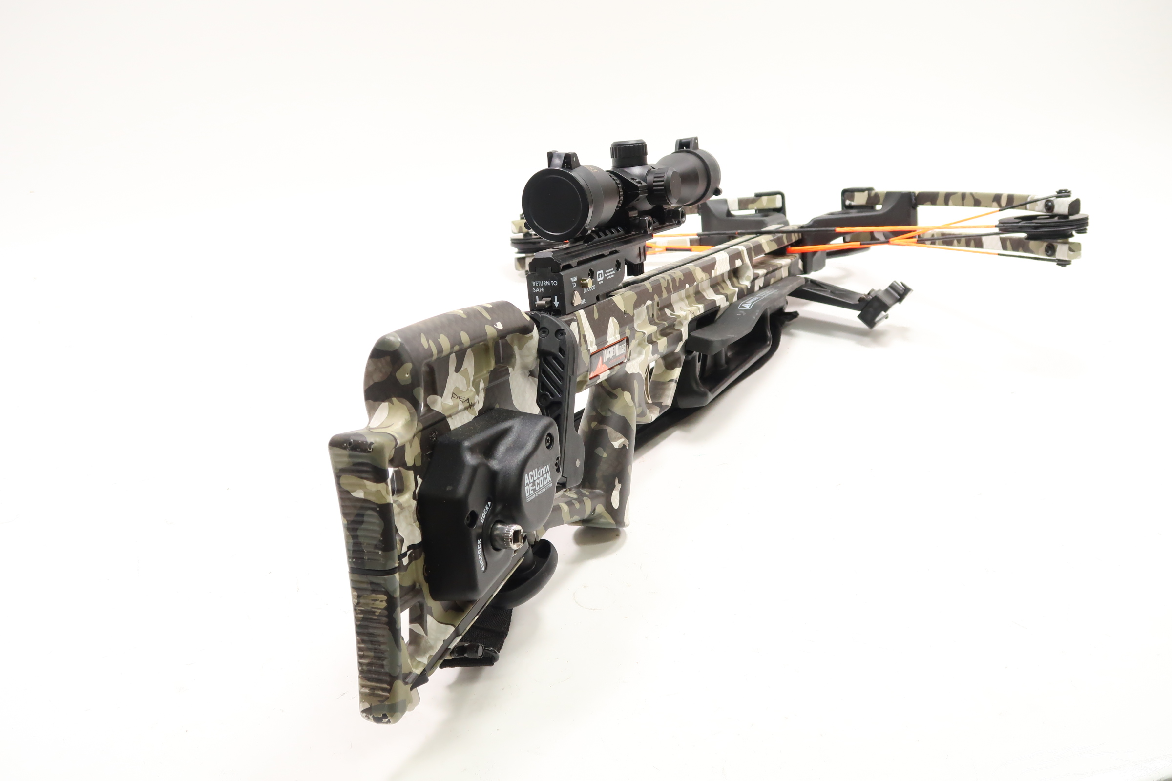 Wicked Ridge Raider 400 ACUdraw De-Cock Pro-View Scope Compound Crossbow