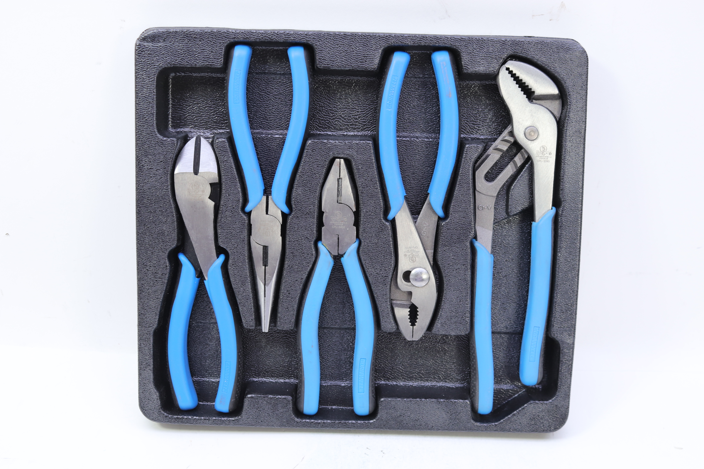 Cornwell CPL309 5 Piece Deluxe All Purpose Pliers Set