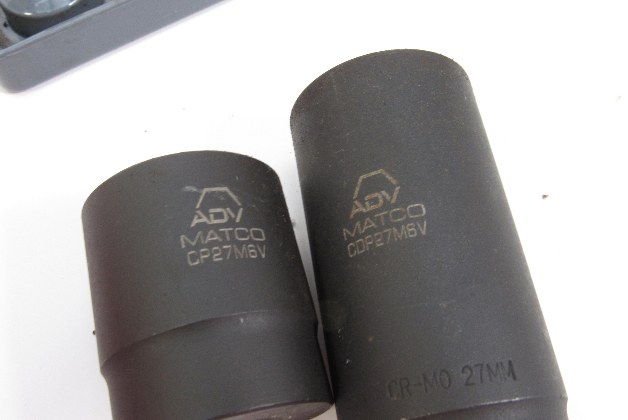 Matco 27-PC 1/2'' Drive Metric 10-27mm 6PT Deep/Standard Impact Sockets ...