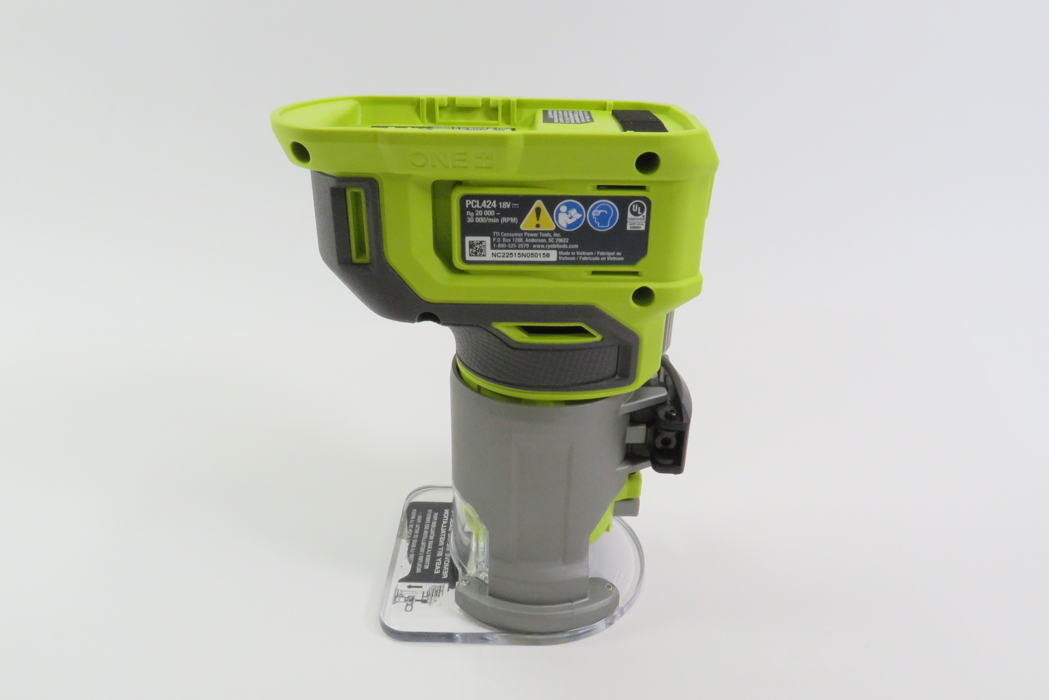 Ryobi PCL424B ONE+ 18V Cordless Compact Fixed Base Router