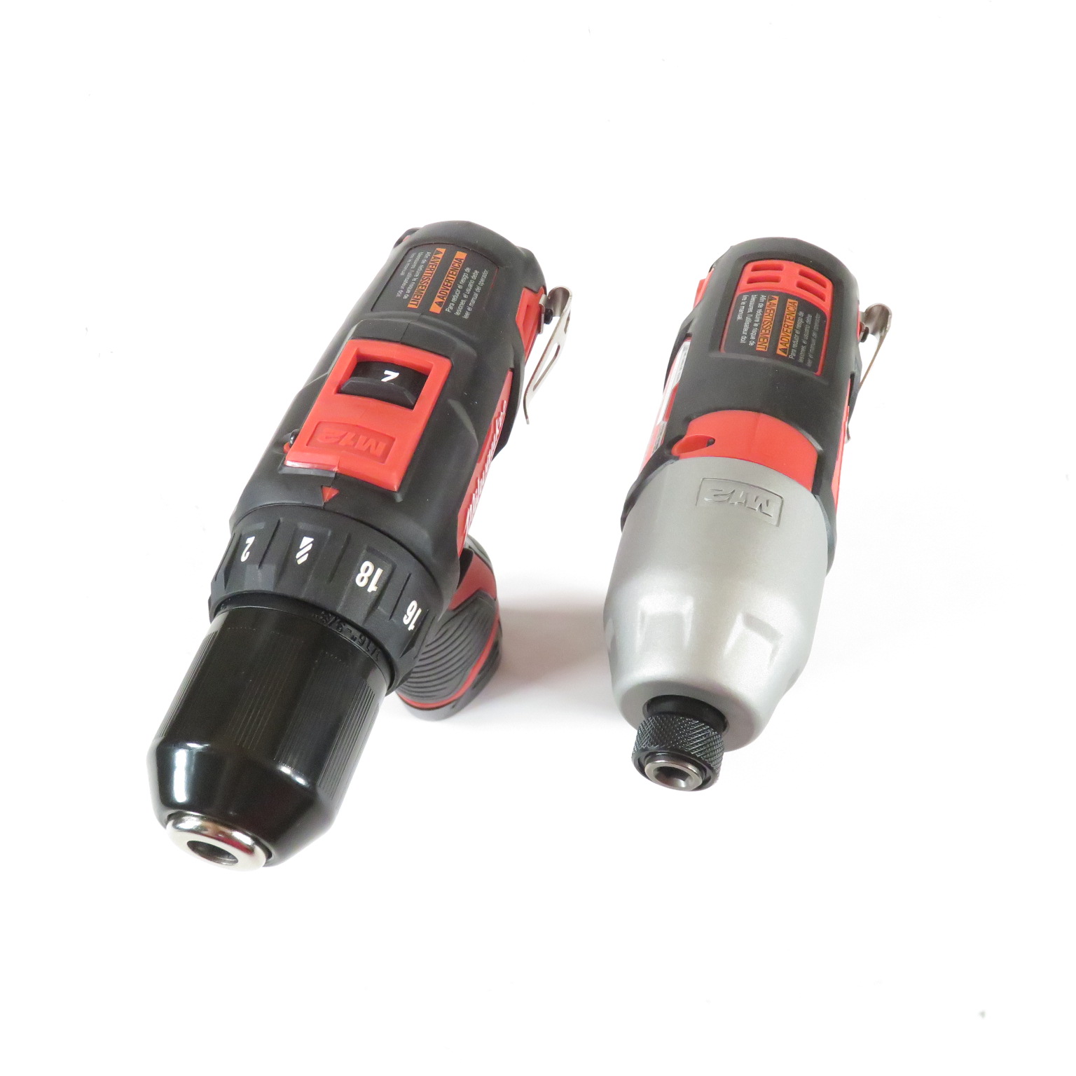 Milwaukee 2494-22 M12 12-Volt Lithium-Ion Cordless 2-Tool Combo Kit