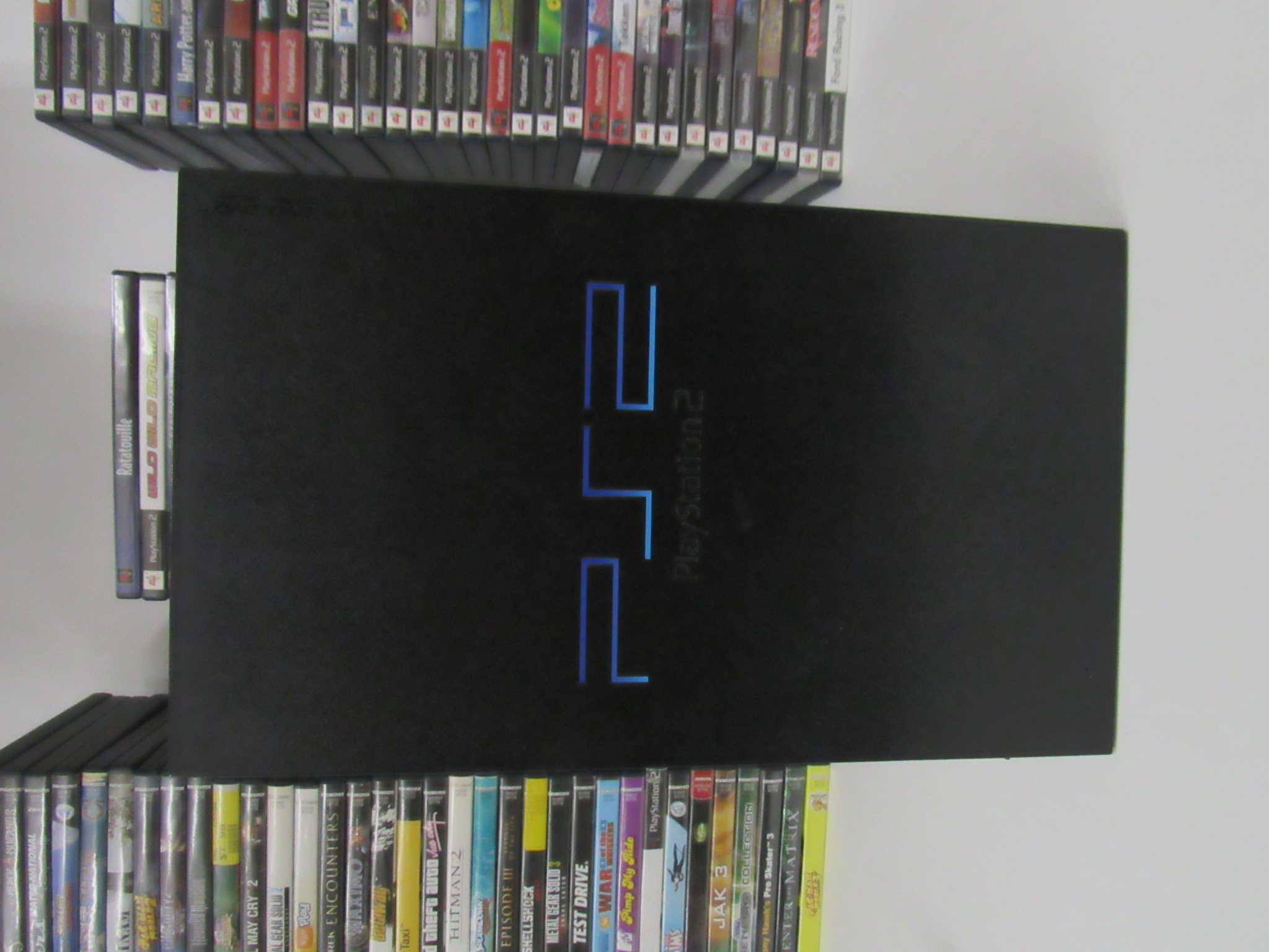 Sony PlayStation 2 SCPH-39001 Video Game Console 103 Game Discs Bundle