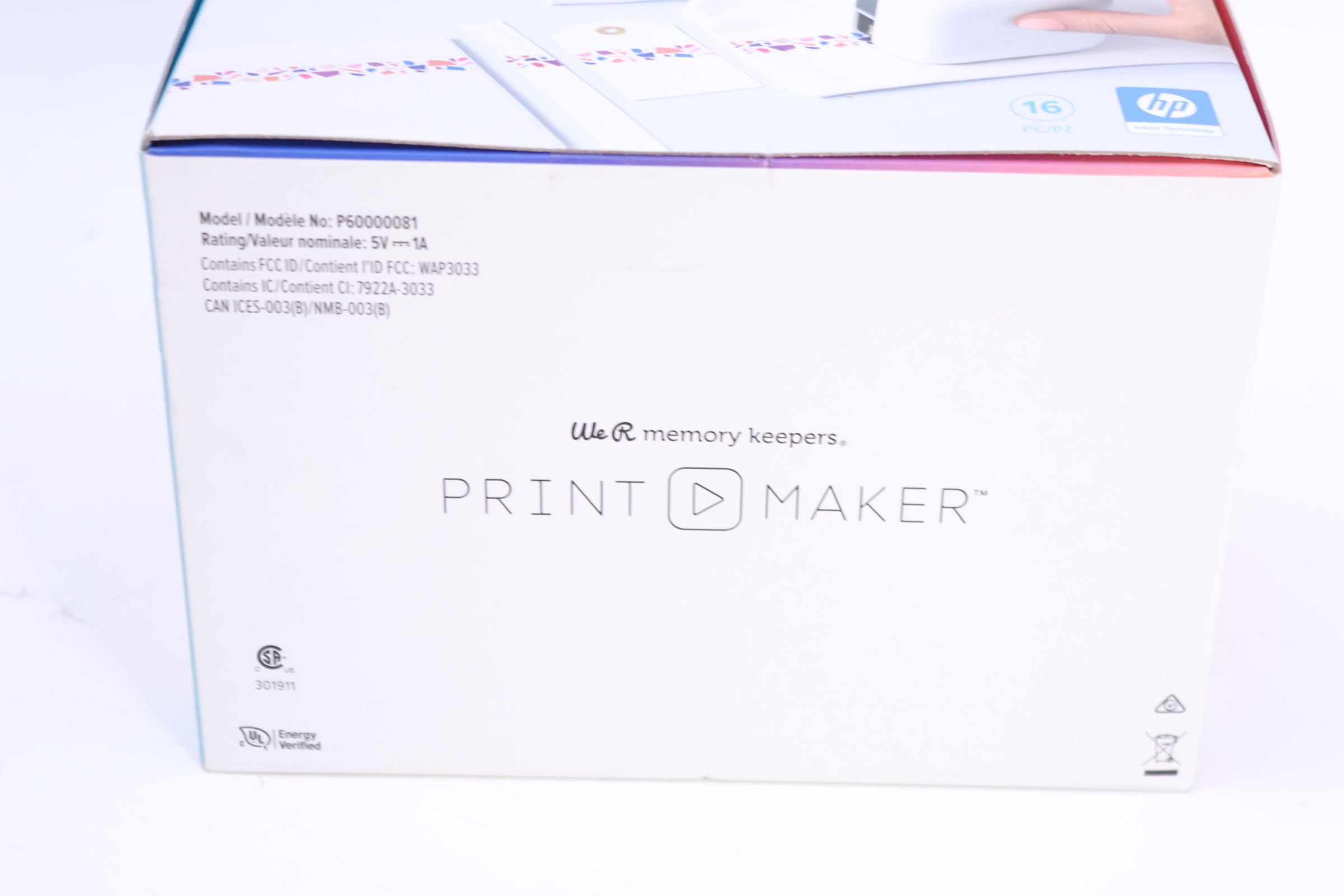 We R Memory Keepers P60000081 PrintMaker Fabric/Ribbon Art Printer
