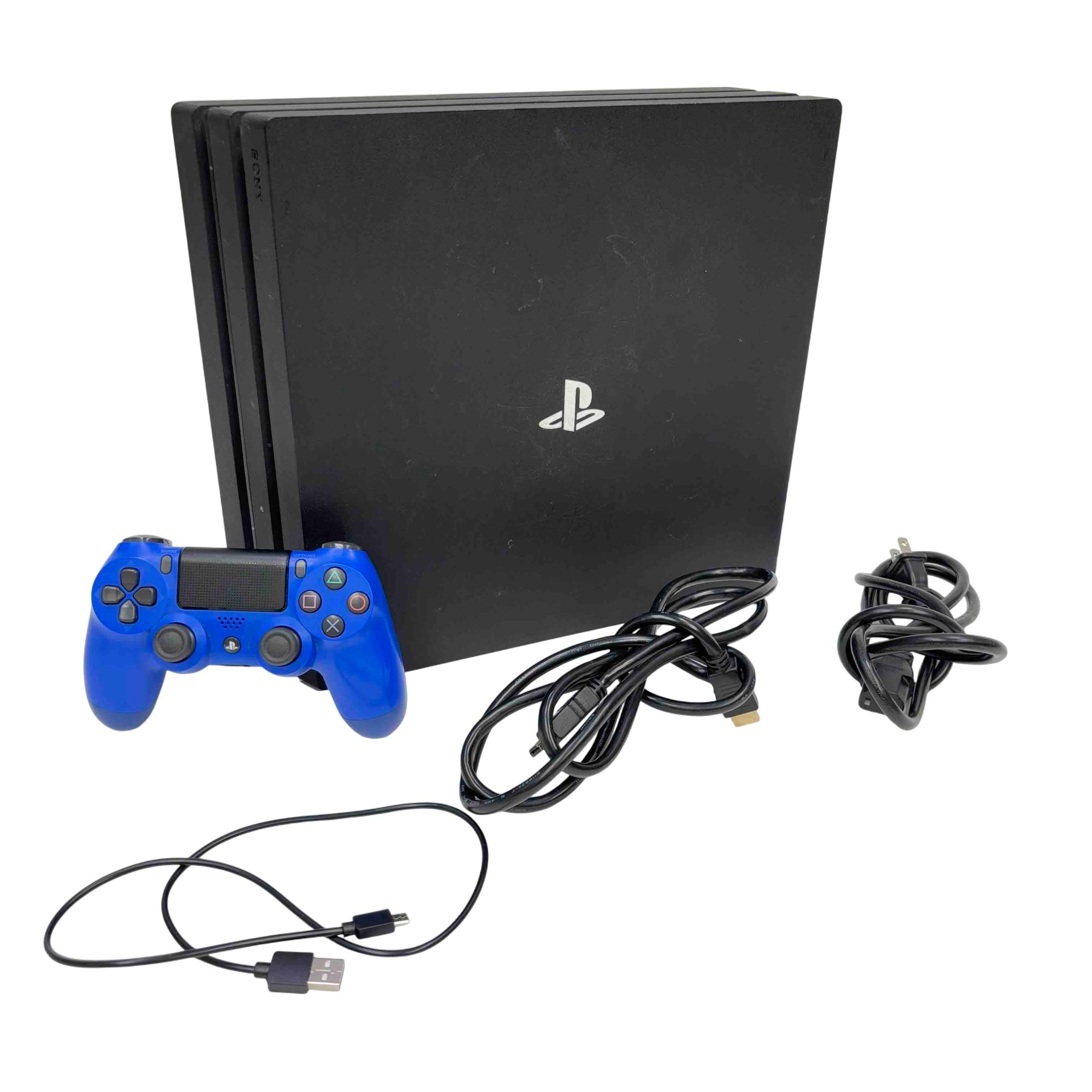 Playstation 4 console pro 1tb black store