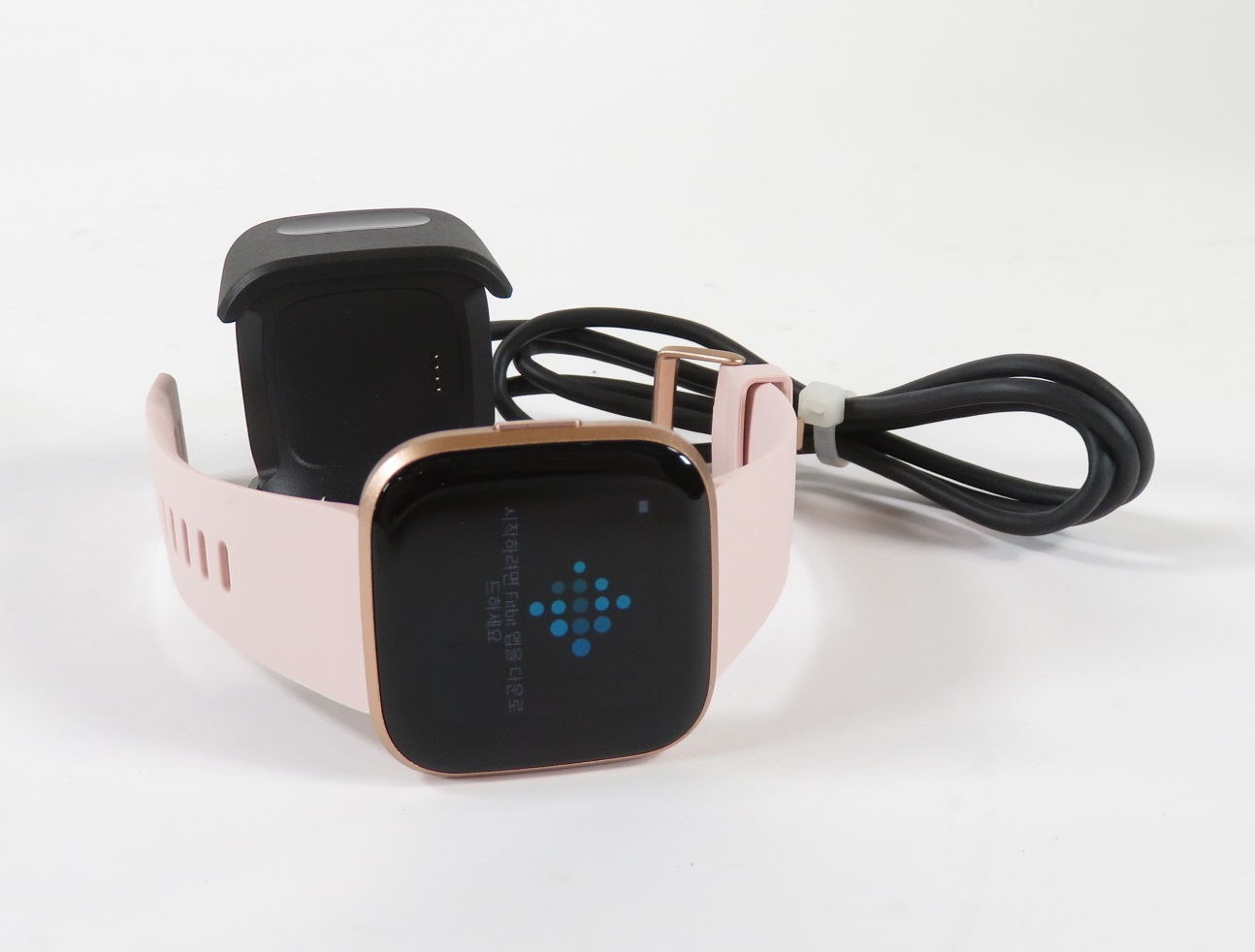 Fitbit Versa 2 FB507 Pale Copper Rose Sleep/Heart Rate Smartwatch