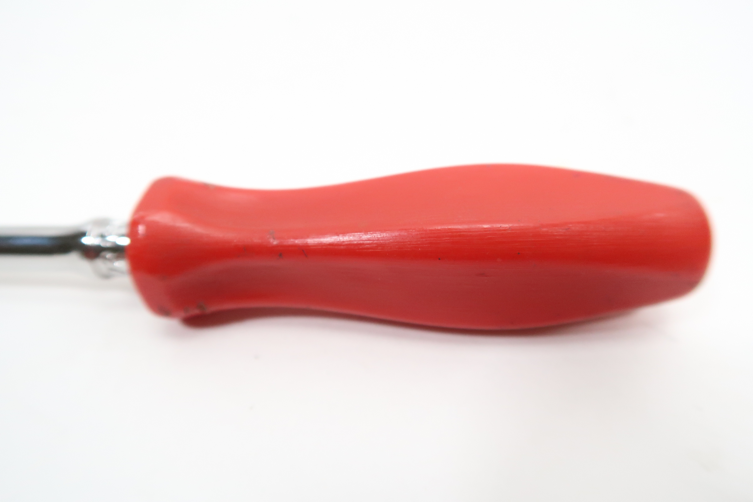 Snap On THLD72 1/4" Drive Hard Grip Long Handle Ratchet - Red