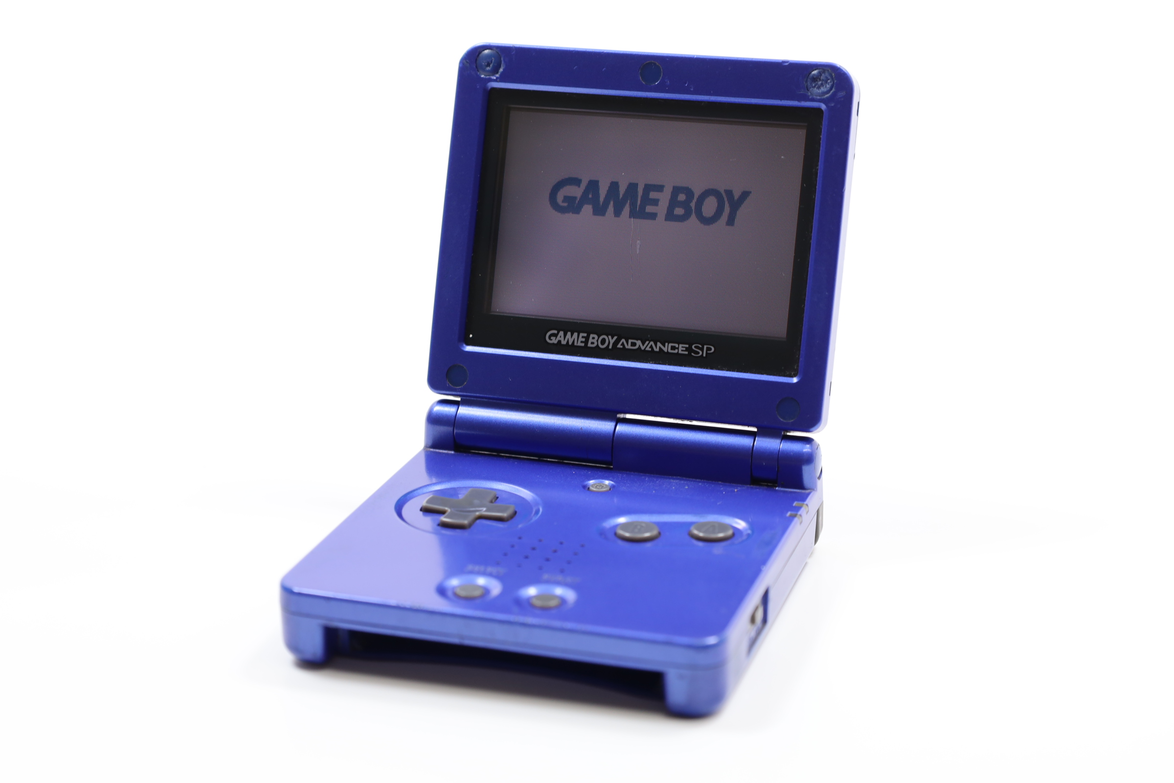 Nintendo Game Boy Advance SP AGS-001 Portable Game System - Blue (4723)