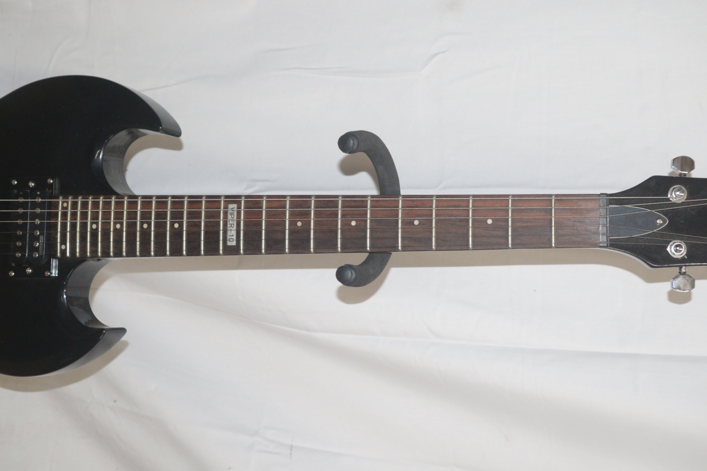 LTD Designed by ESP Viper-10 Black 6-String 24-Fret Electric Guitar 2912