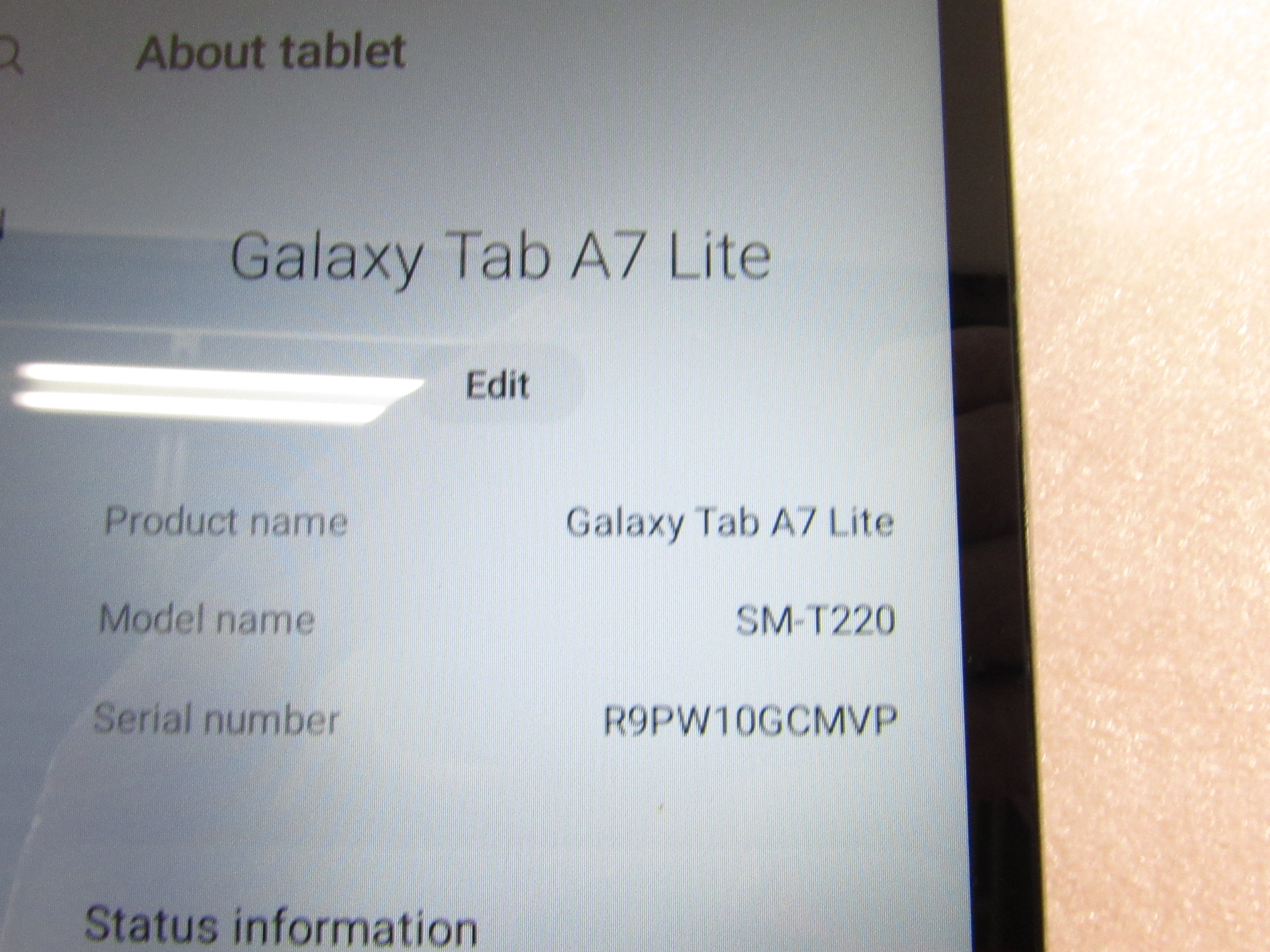 Samsung SM-T220 Galaxy Tab A7 Lite 32GB 8.7" Tablet