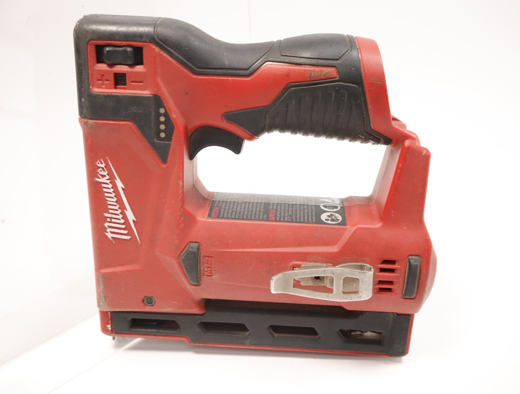 Milwaukee 2447-20 12V Cordless 3/8" Crown Stapler Tool Only