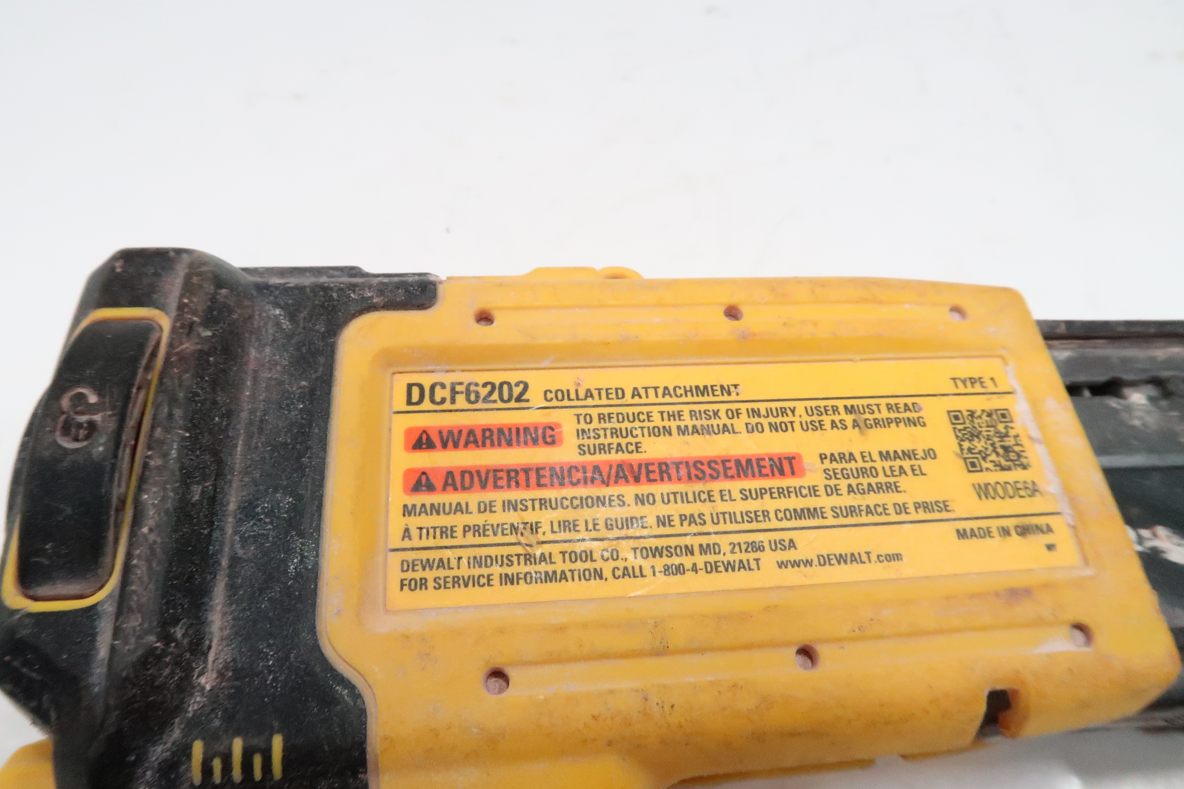 DeWalt DCF620 20V MAX XR Cordless Brushless Drywall Screw Gun 8843