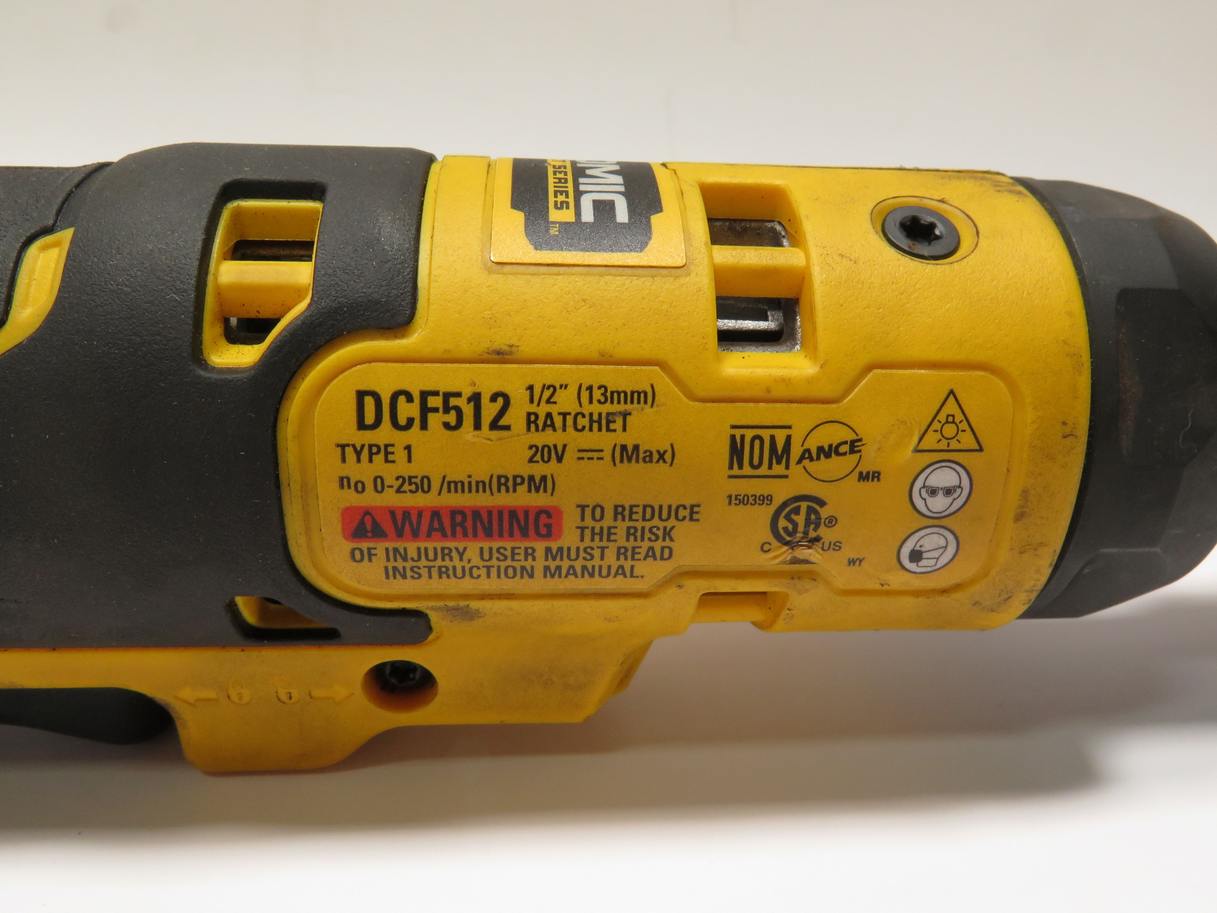 DeWalt DCF512 ATOMIC 20V MAX Cordless 1/2 in. Ratchet 6648