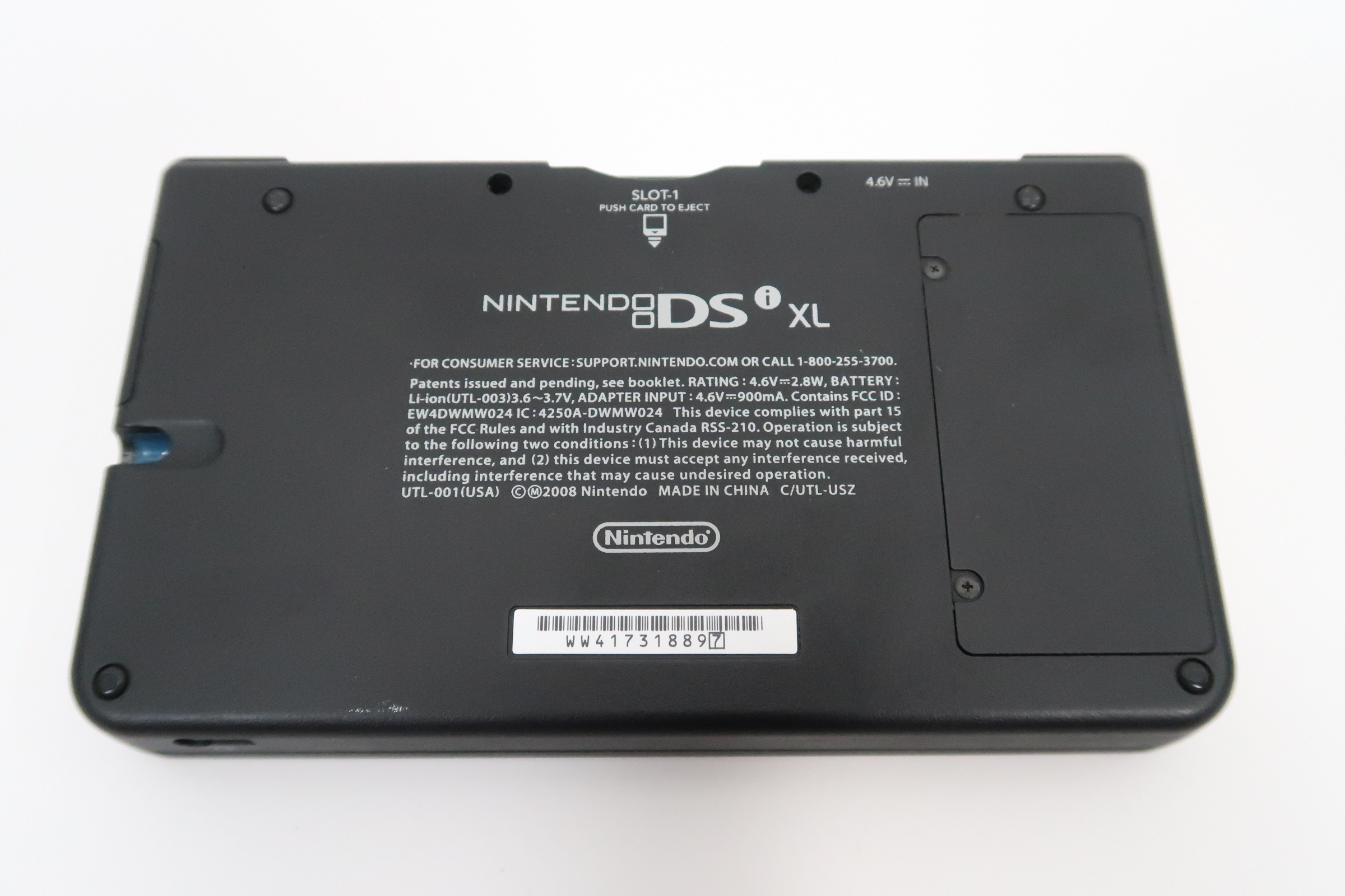 Nintendo UTL-001 DSi XL Dual-Screen Handheld Video Game Console