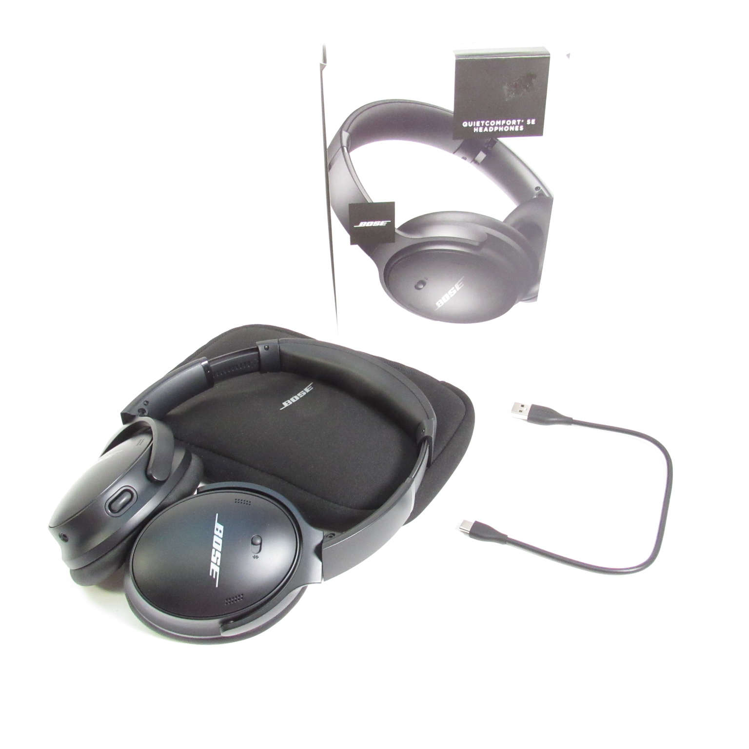 Bose QuietComfort SE (QC45 437310) Over-Ear Bluetooth Headphones - Black