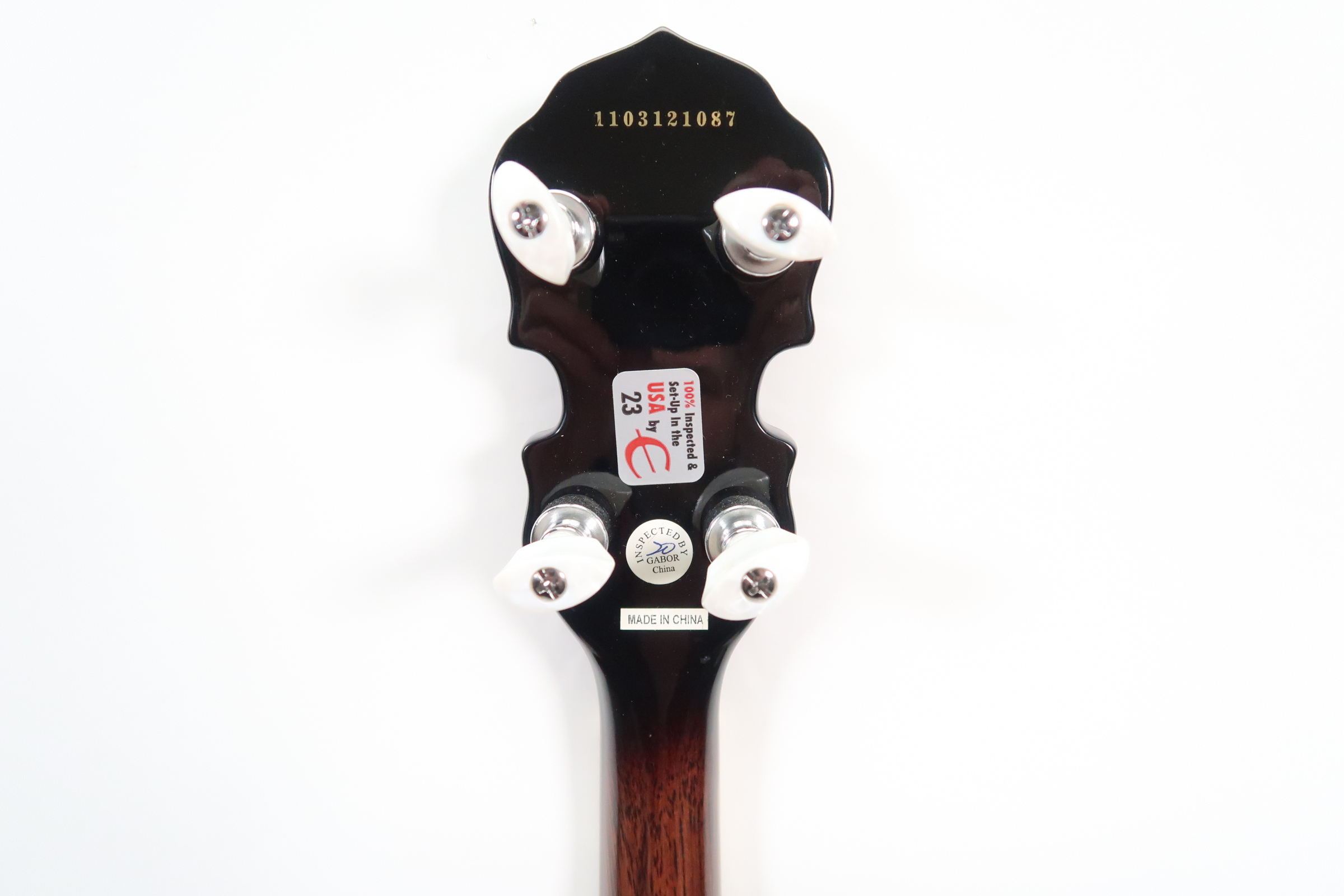 Epiphone MB-200 5 String Banjo Red Mahogany Brown - Eagle