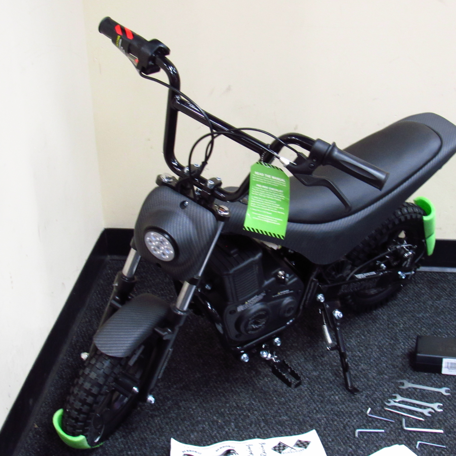 Burromax TT350R Electric Mini Bike - Local Pick-Up Only