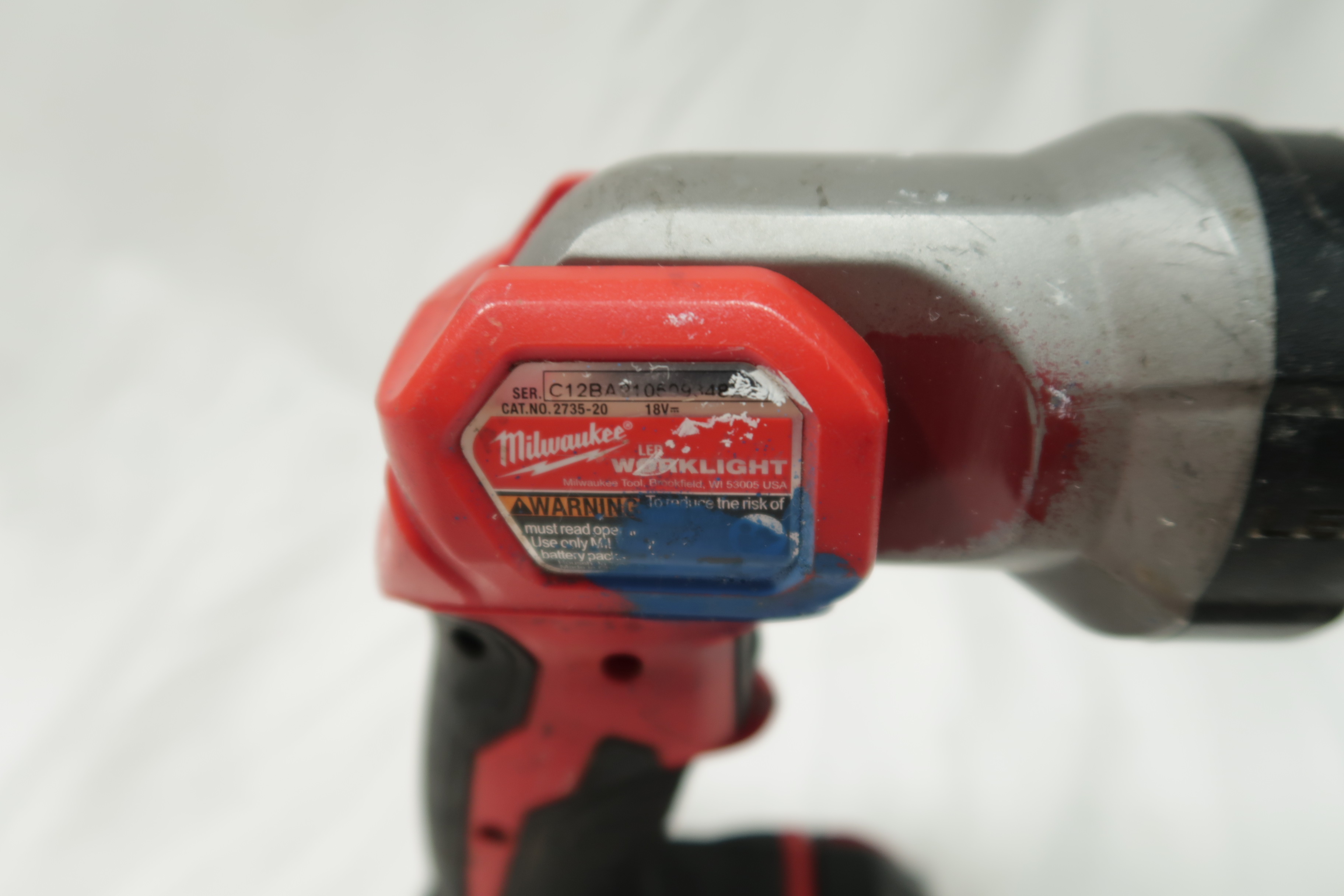 Milwaukee 2735-20 M18V Red Lithium Ion LED Rotating Work Light 2495