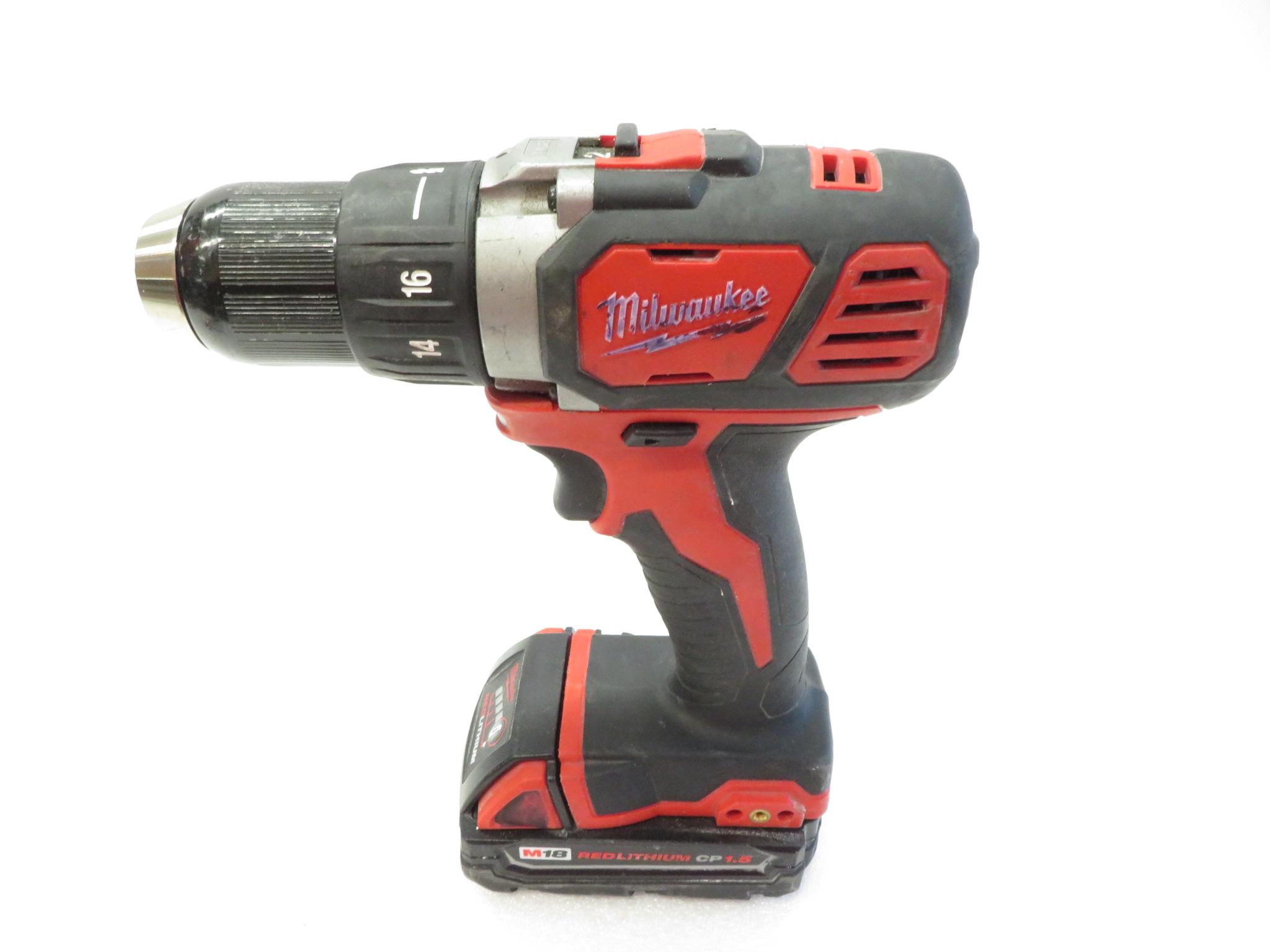 Milwaukee 2606-20 M18 18-Volt Lithium-Ion Cordless 1/2 in. Drill/Driver