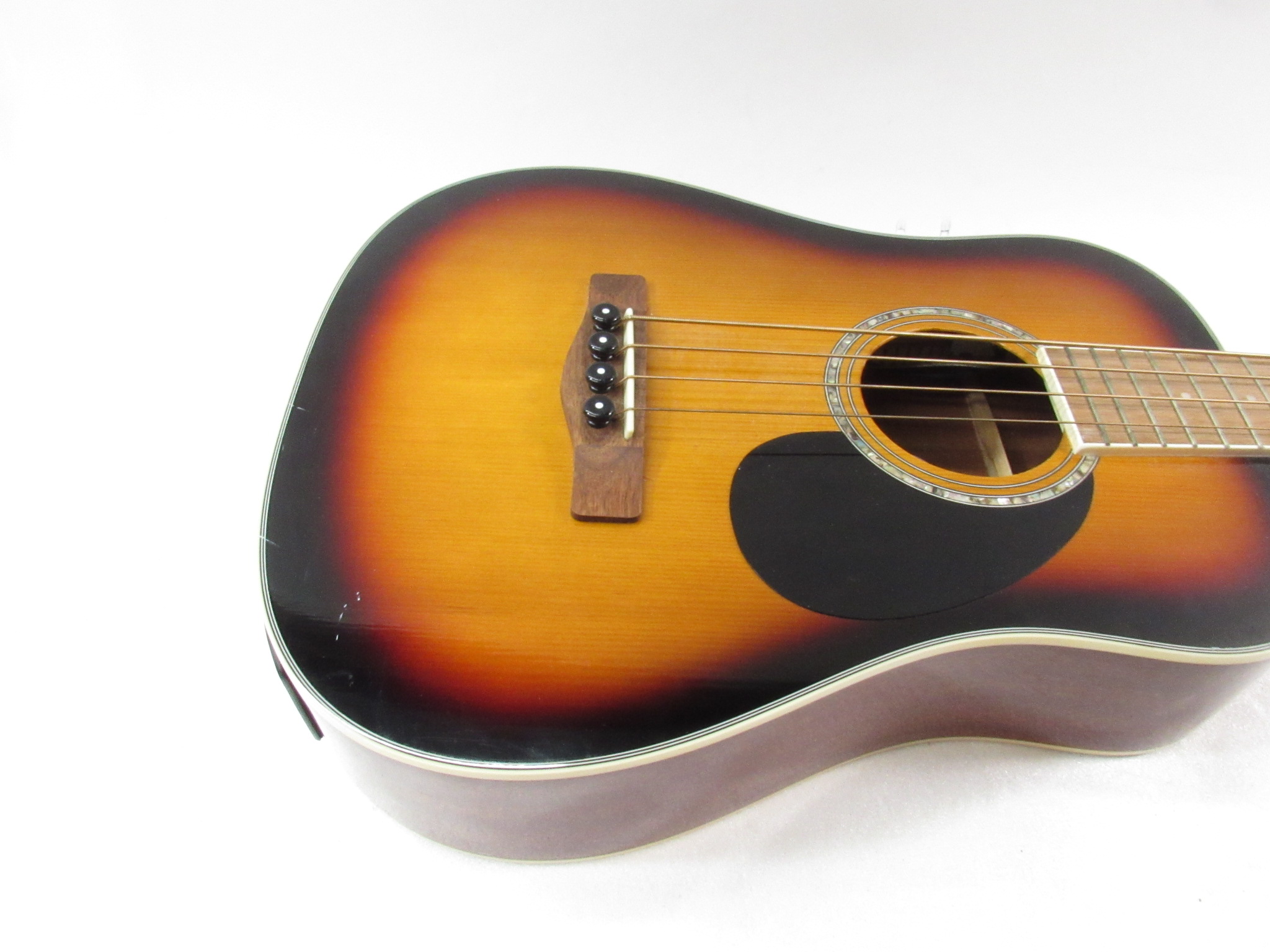 Mitchell EZBSB 4 String Right Hand Super Short-Scale Acoustic Electric Bass