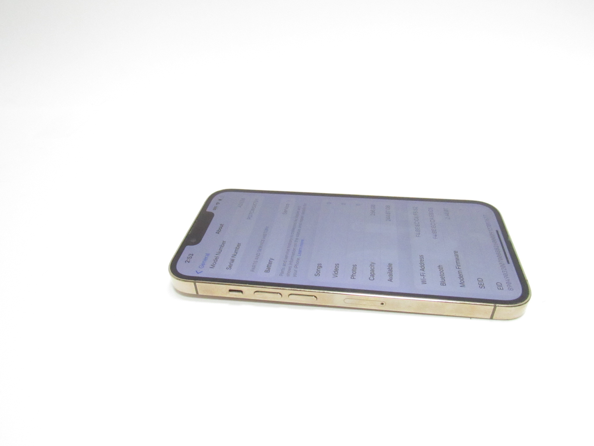 Apple iPhone 13 Pro MLUQ3VC/A A2636 256GB No SIM Restrictions T-Mobile Gold