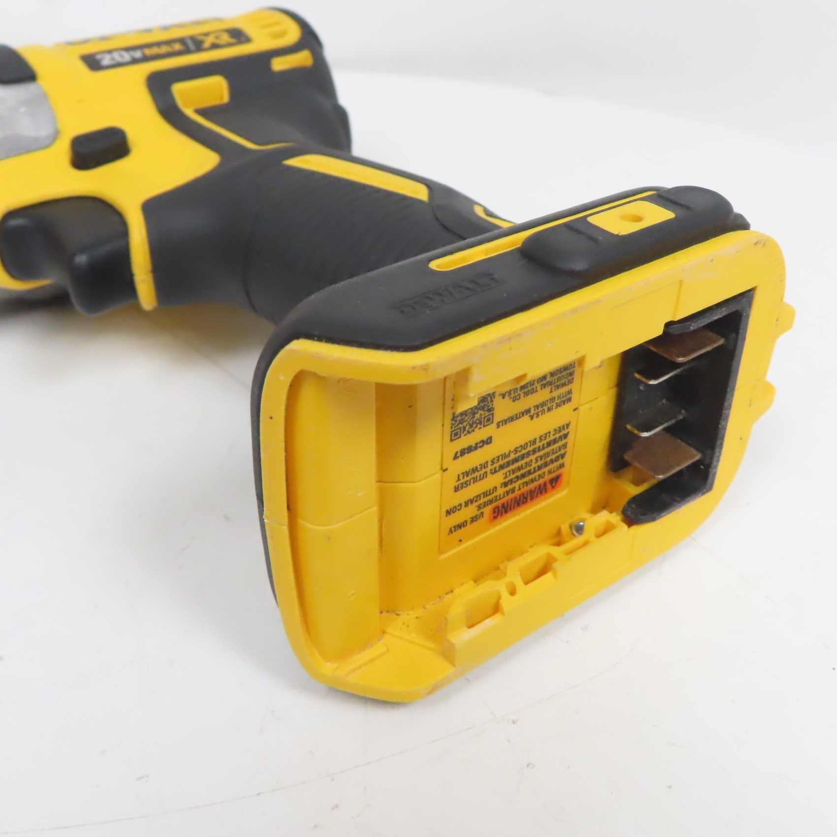 DeWalt DCF887 MAX XR 20V 1/4" Drive Cordless Impact Driver