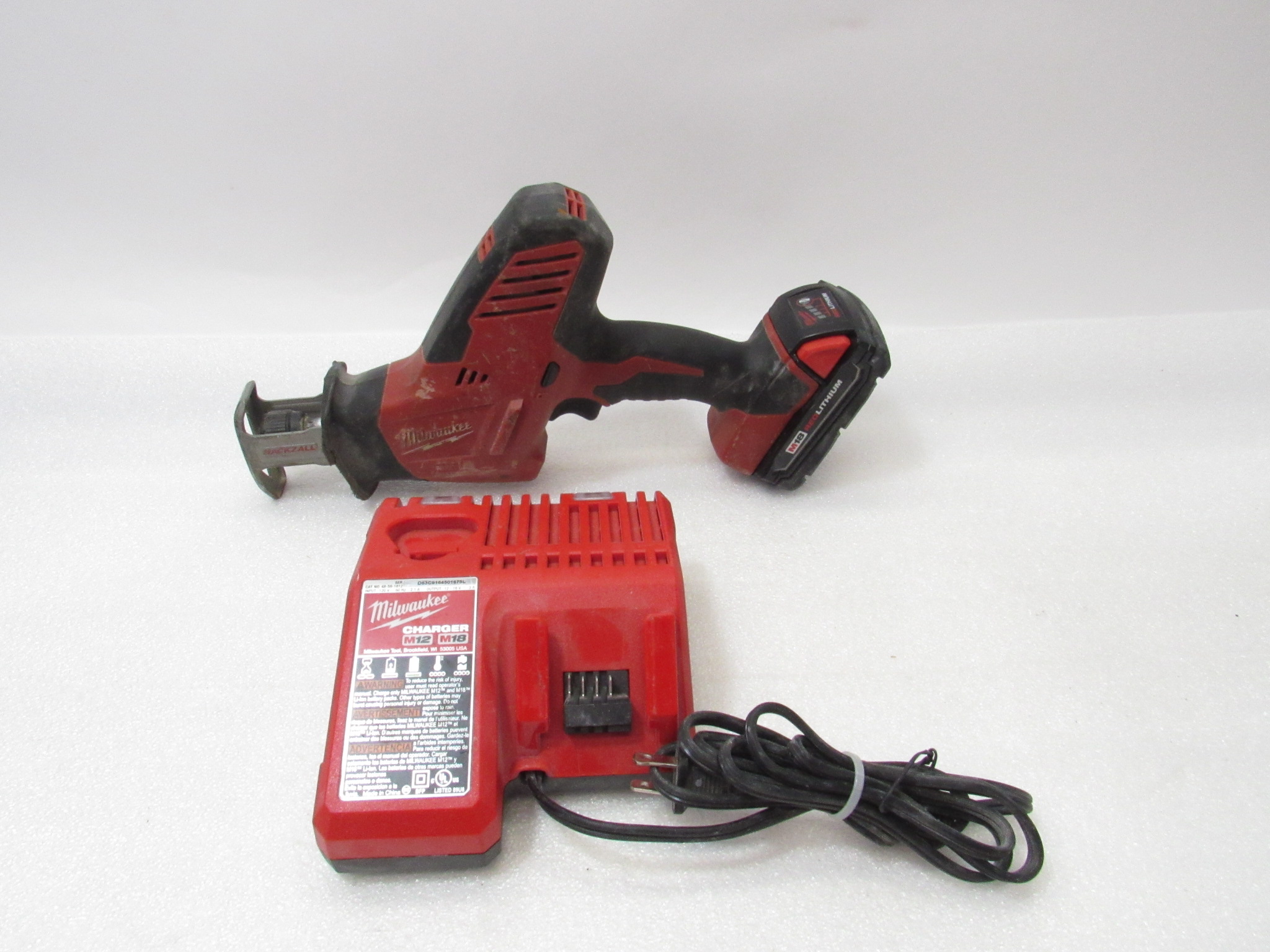 Milwaukee 2625-20 M18 Hackzall Cordless Reciprocating Saw