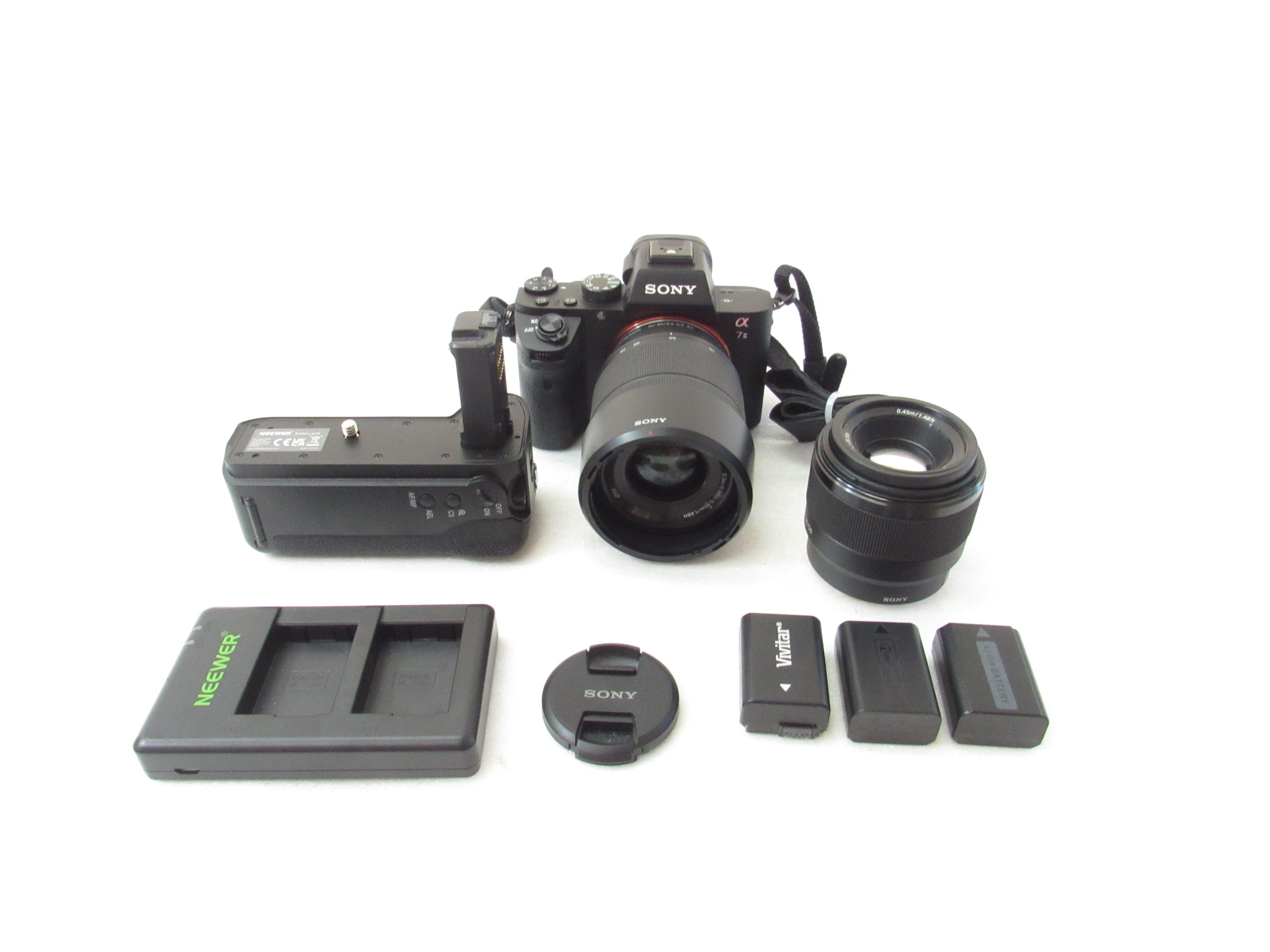 Sony ILCE-7M2 24.3MP Full-Frame CMOS Mirrorless Camera Alpha 7 II 28-70 ...