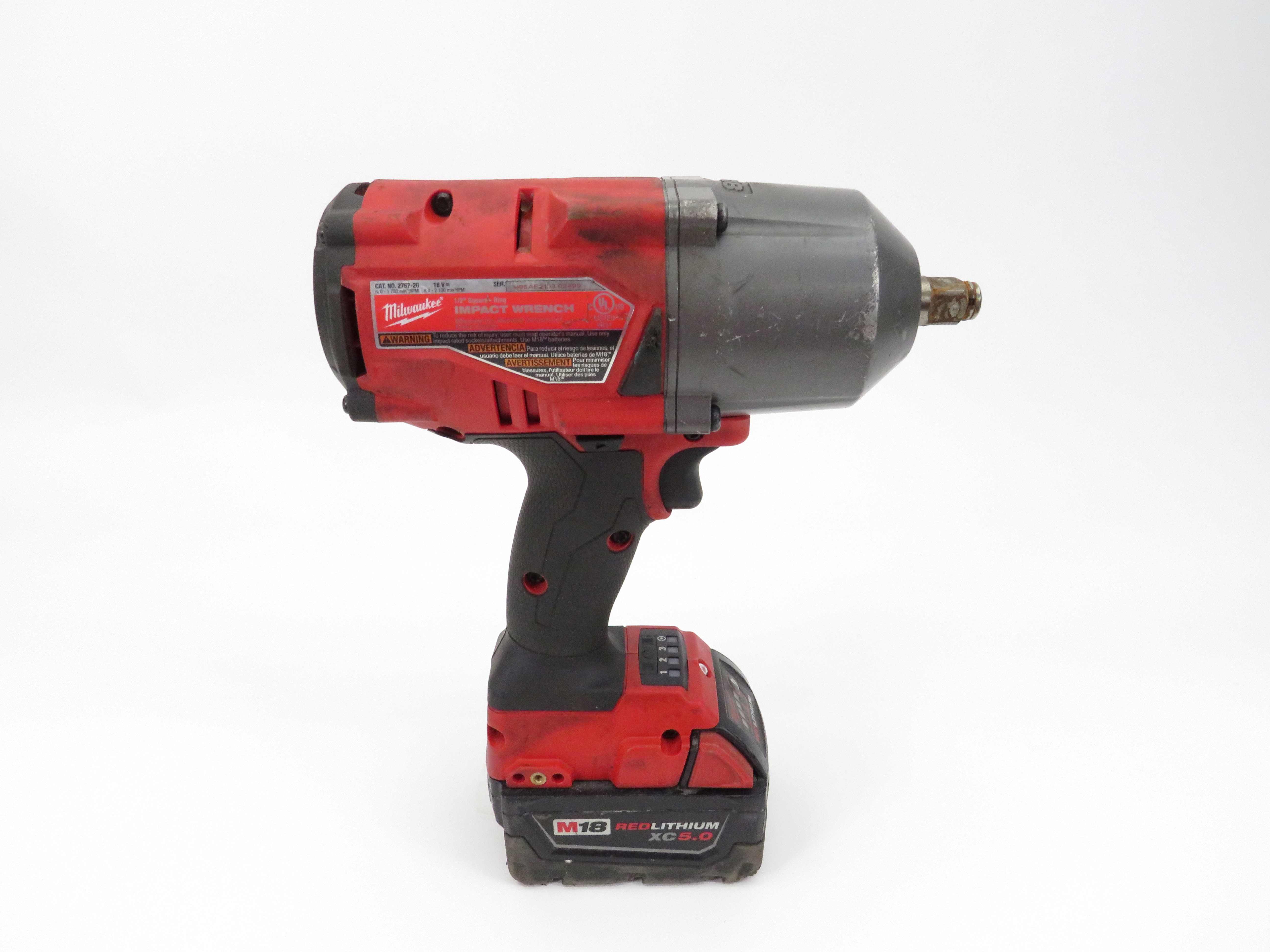 Milwaukee 2767-20 M18 FUEL 18V Brushless Cordless 1/2" Impact Wrench 1233