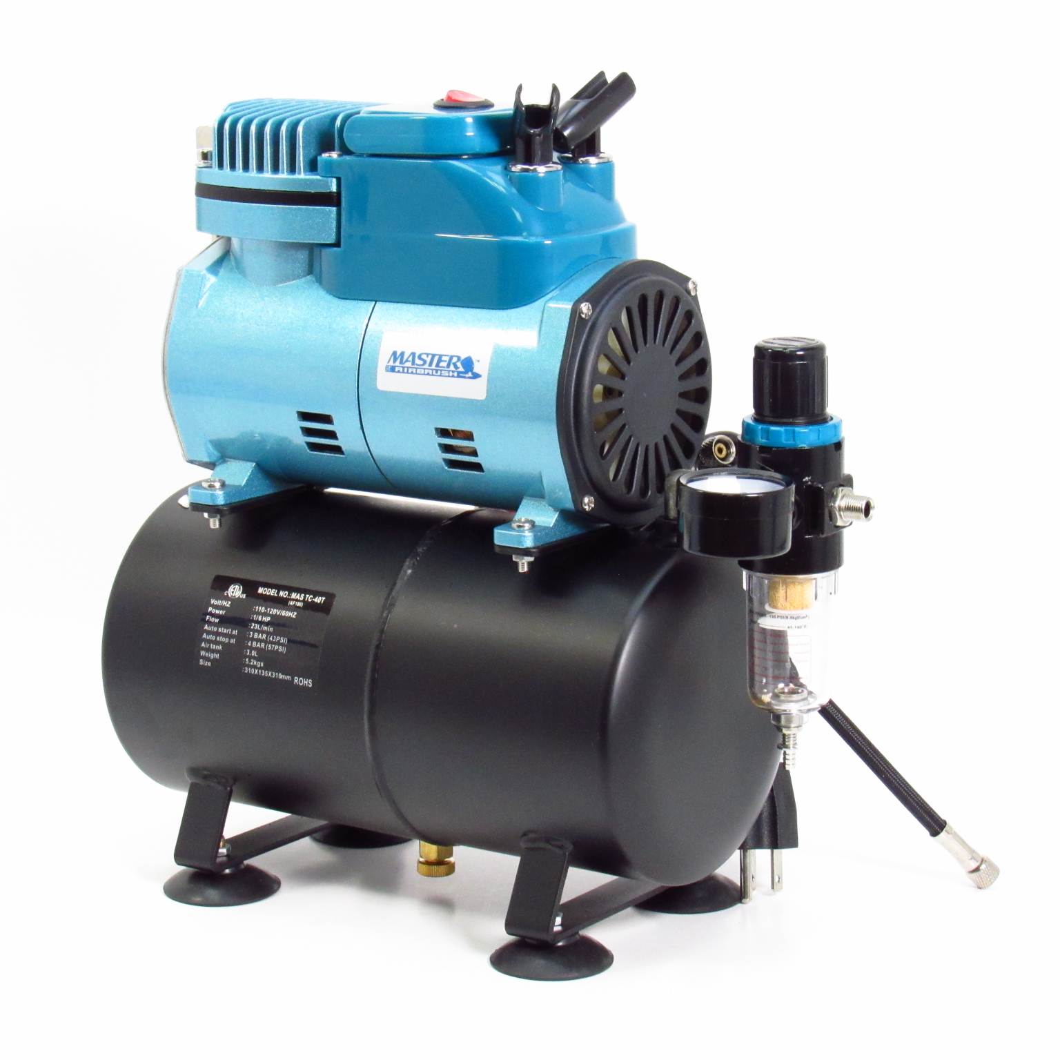 Master Airbrush MAS TC-40T Air Compressor - Local Pick-Up Only