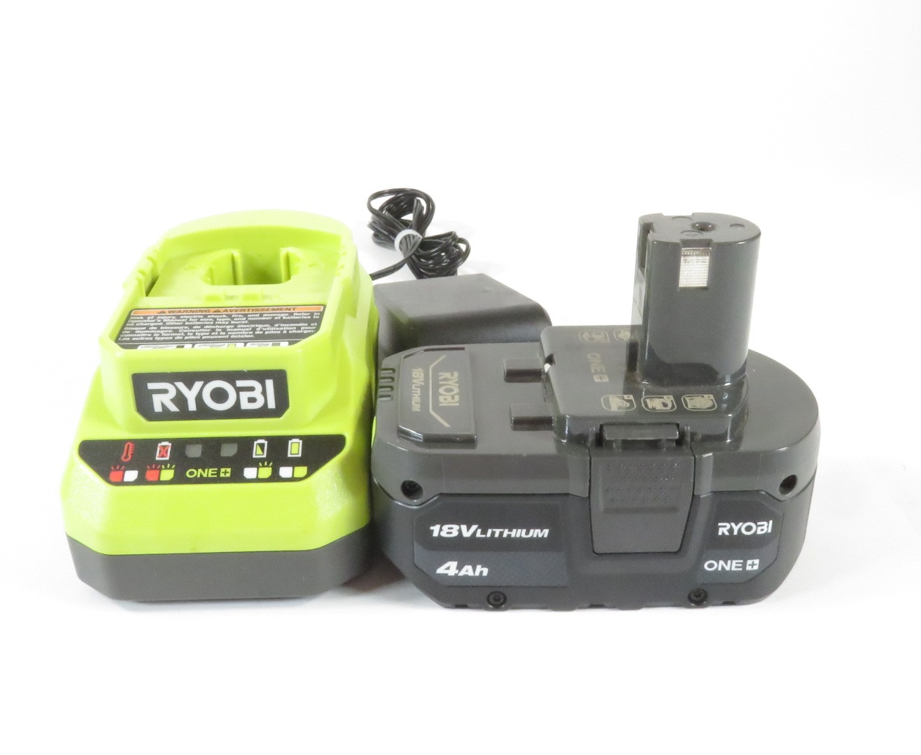 Ryobi PBP005 ONE+ 18-Volt 4.0 Ah Lithium-Ion Compact Lightweight ...
