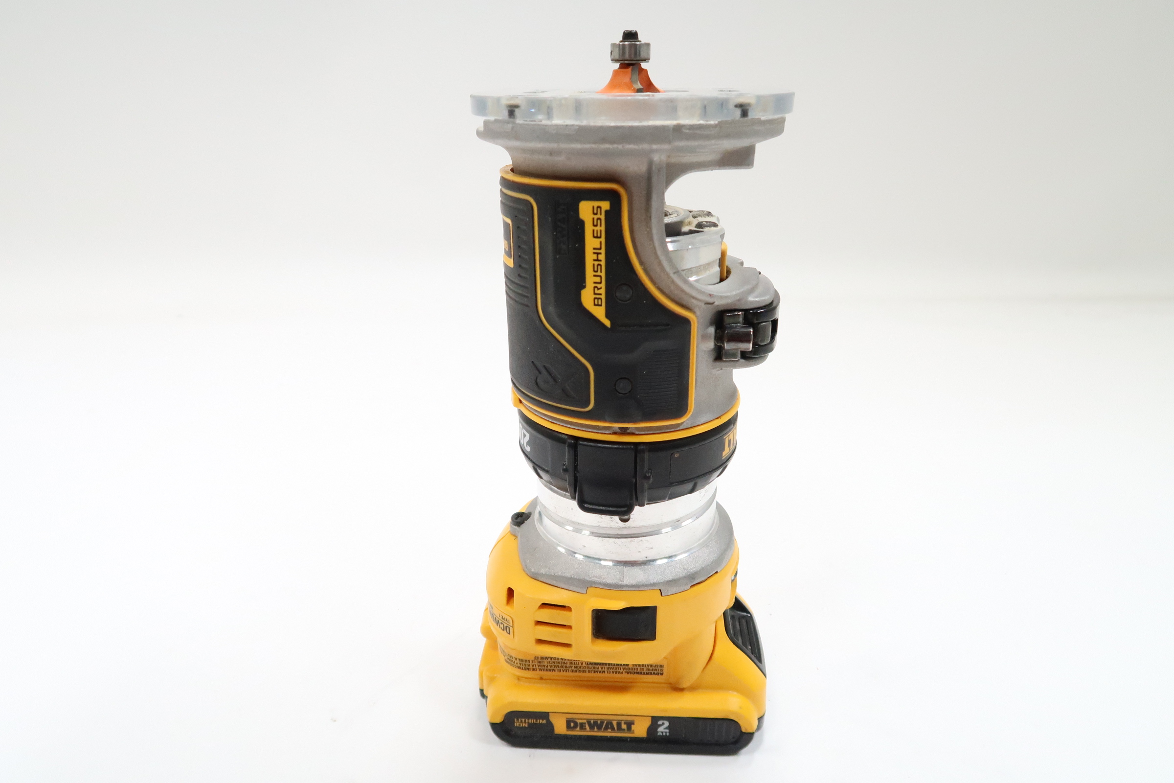 DeWalt DCW600 20V MAX XR Cordless Brushless Fixed Base Compact Router 2767