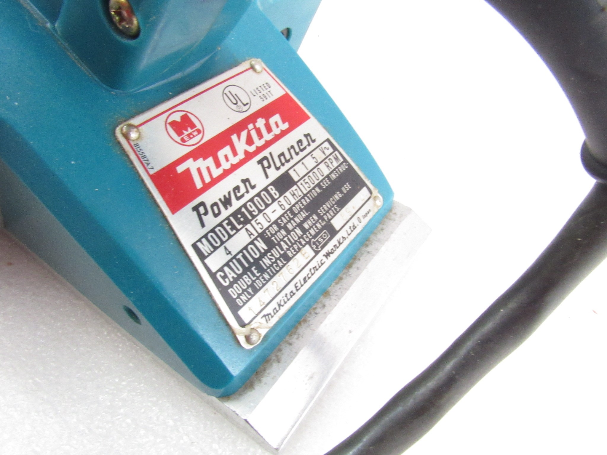 Makita 1900B Electric Corded Hand Power Planer