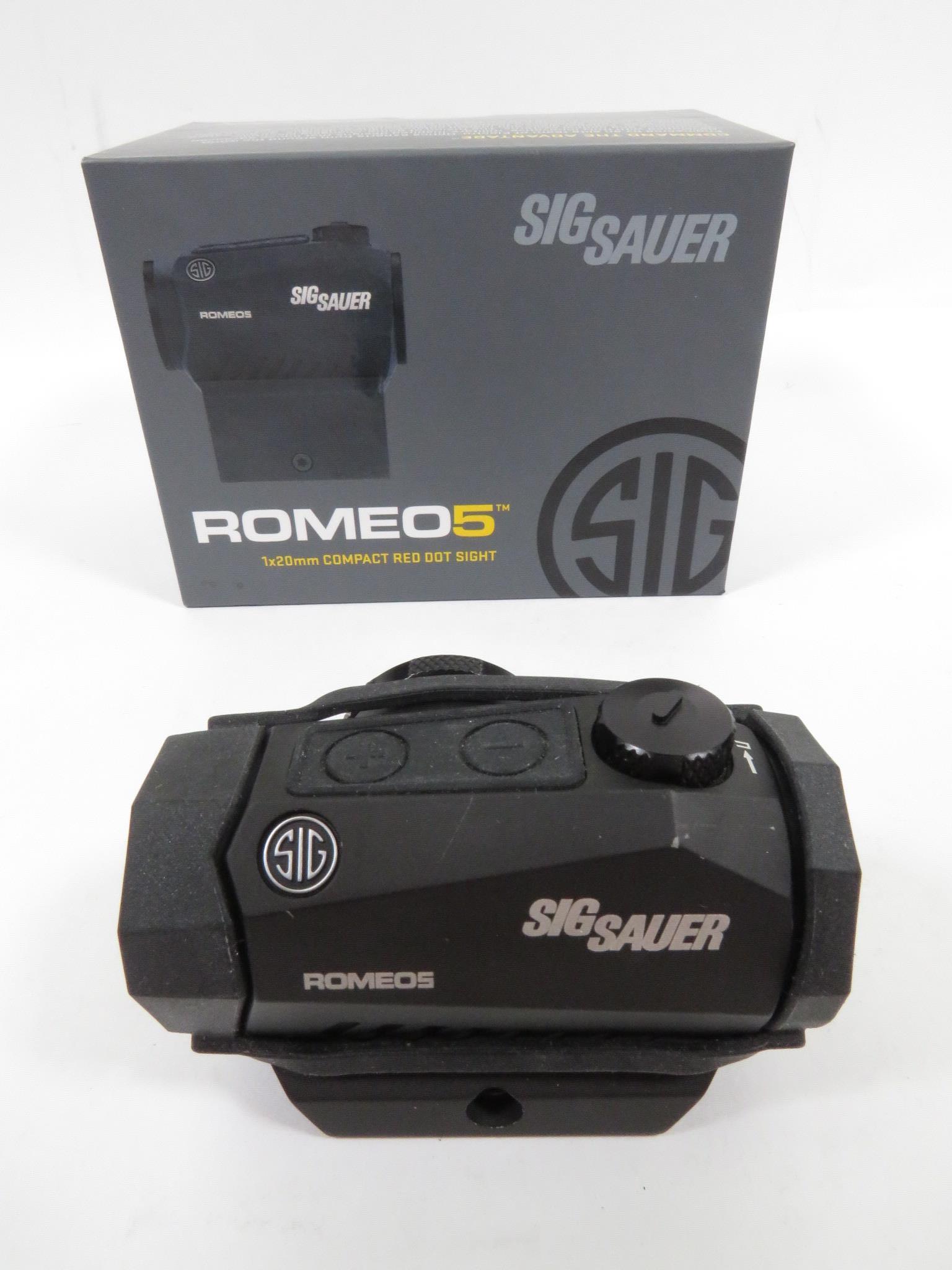 Sig Sauer Romeo5 1x20mm Compact Red Dot Sight