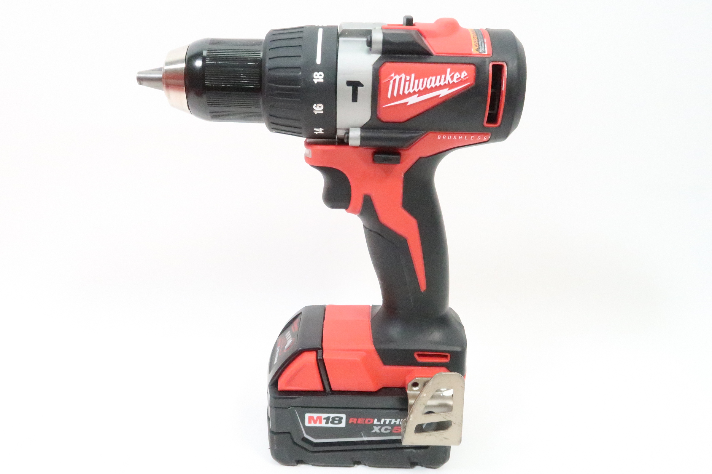 Milwaukee 2902-20 18V Lithium-Ion Brushless Cordless 1/2" Compact ...