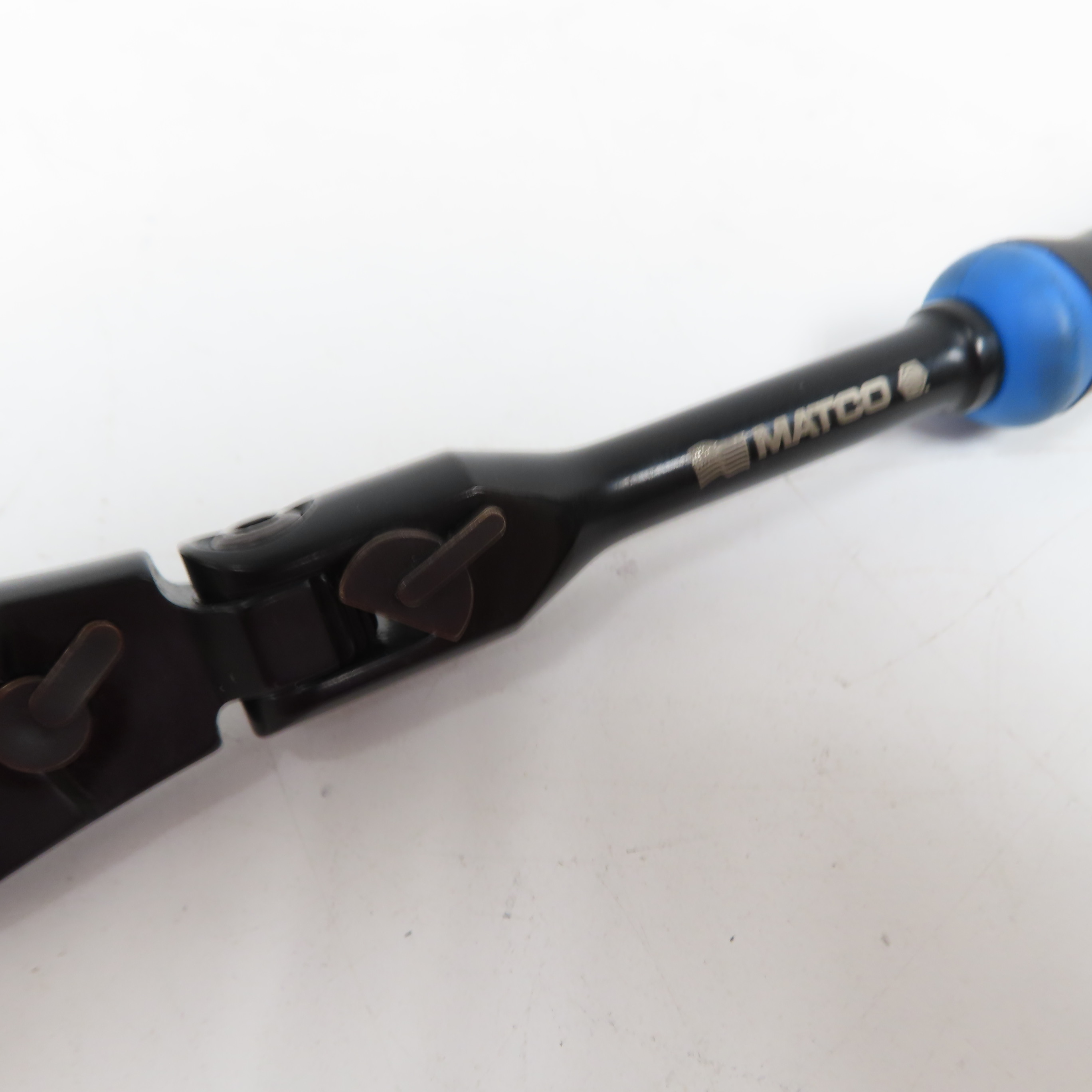 Matco Tools AFR68LFB 1/4" Drive Flex-Head 88 Tooth Compact Ratchet