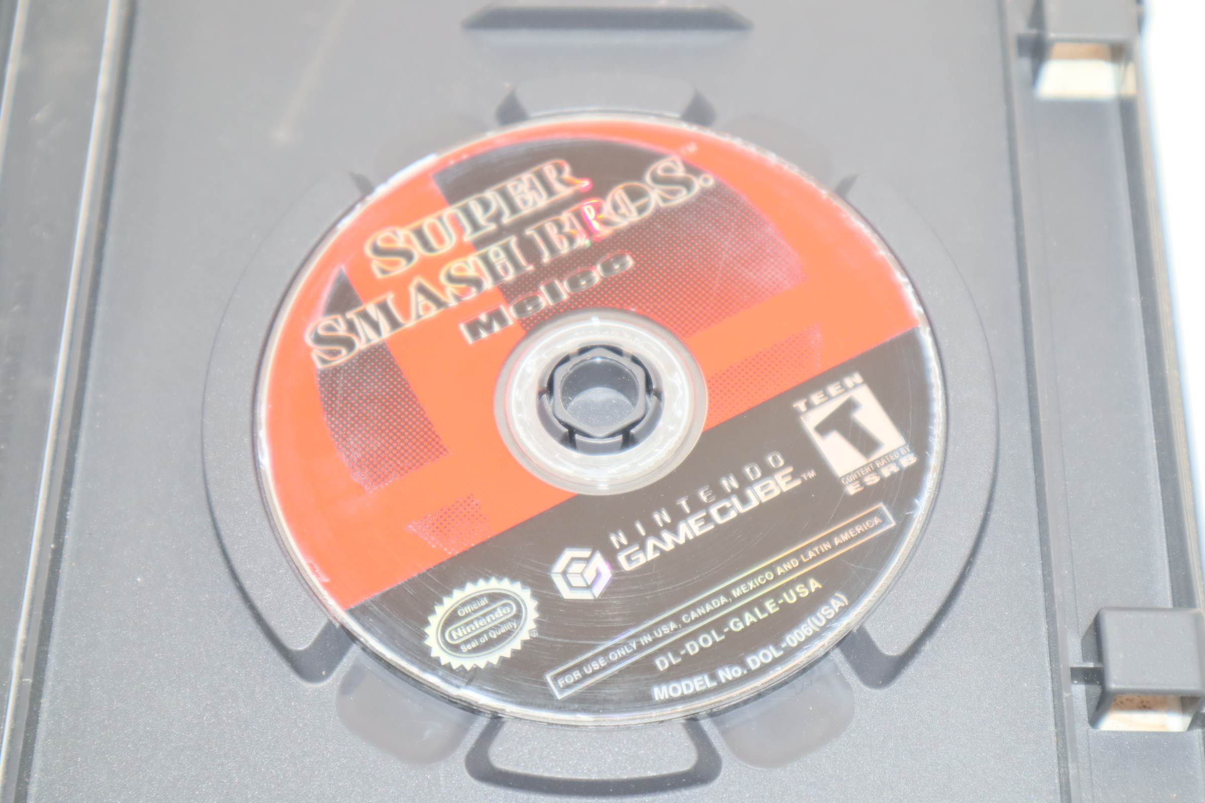 Nintendo Gamecube Super Smash Bros. Melee Video Game Disc 0070