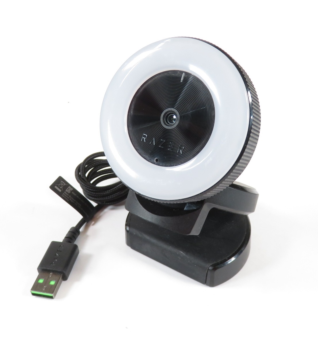 Razer Kiyo RZ19-0232 Adjustable Ring Light 1920 x 1080 Corded Webcam