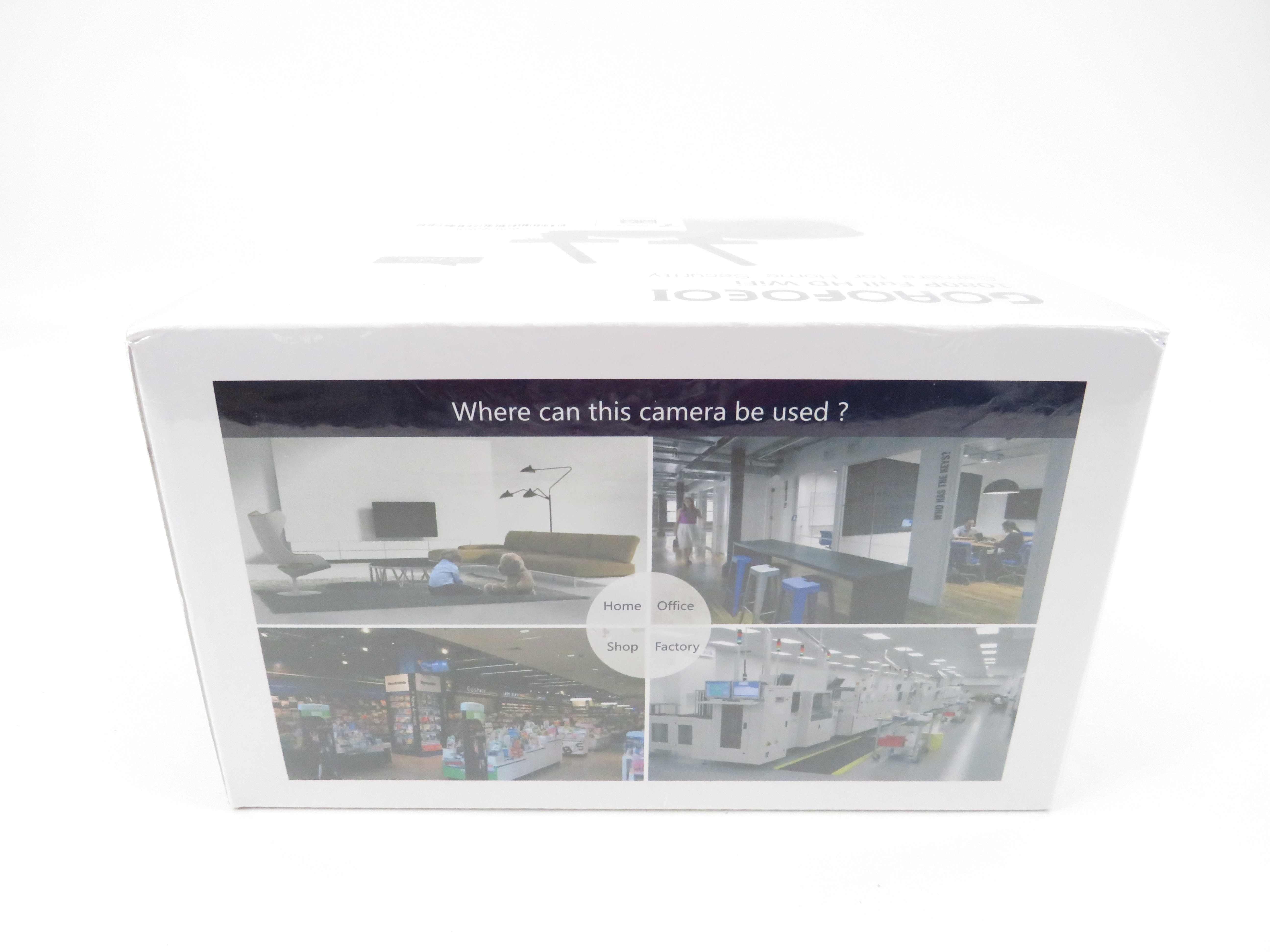 GOAOFOEOI 1080p Full HD Wi-Fi 2-Pack Home Security Camera Set