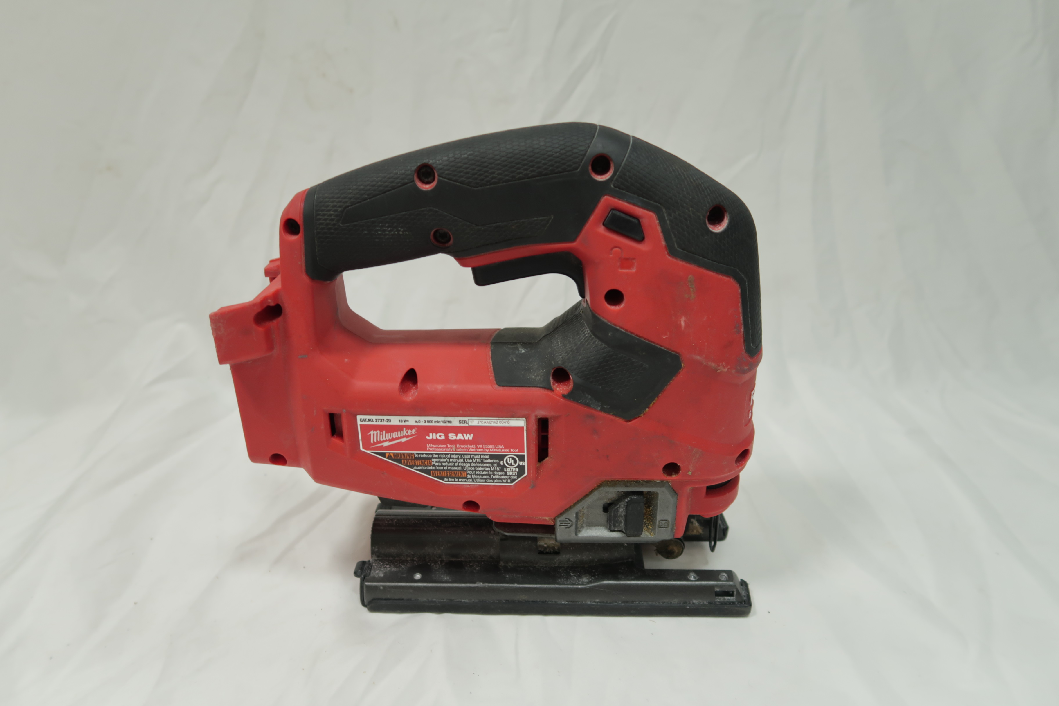 Milwaukee 2737-20 M18 FUEL 18-Volt Lithium-Ion Brushless Cordless Jig Saw